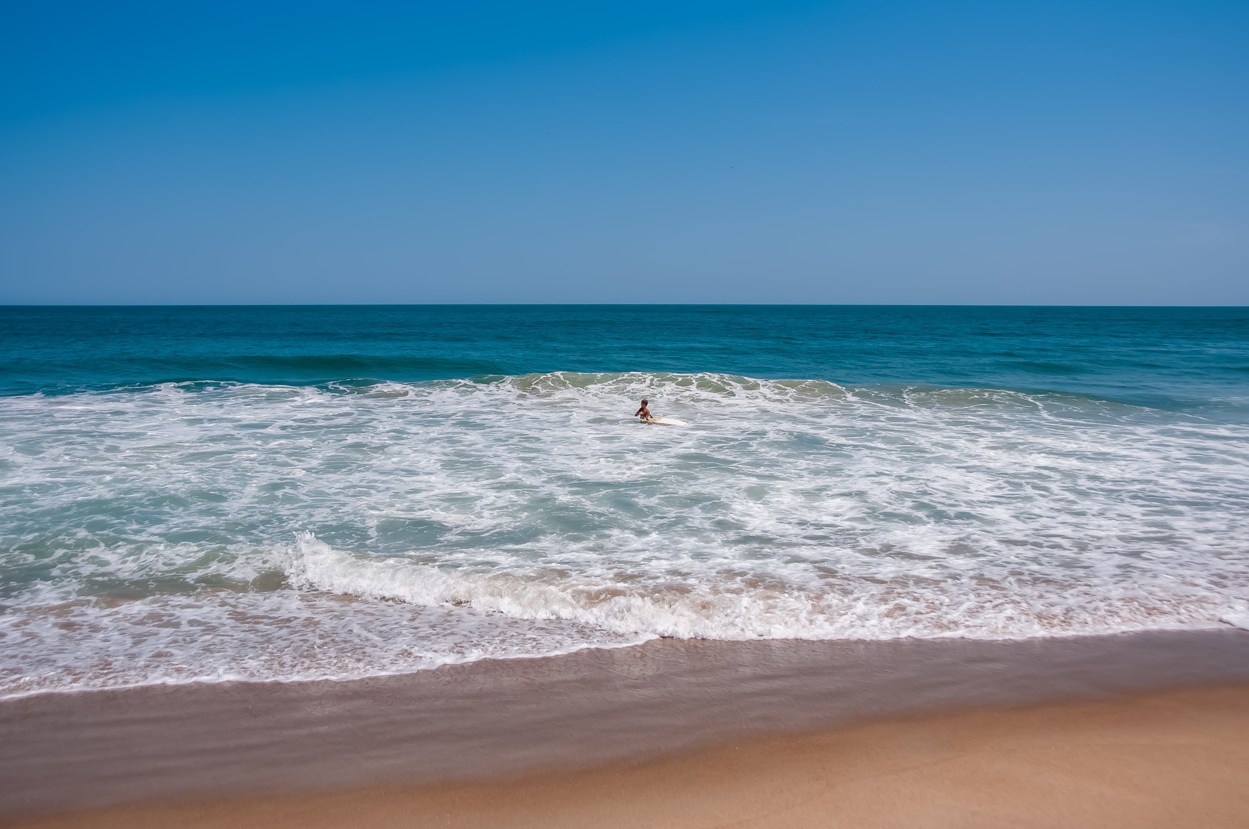 Person in the Sea · Free Stock Photo