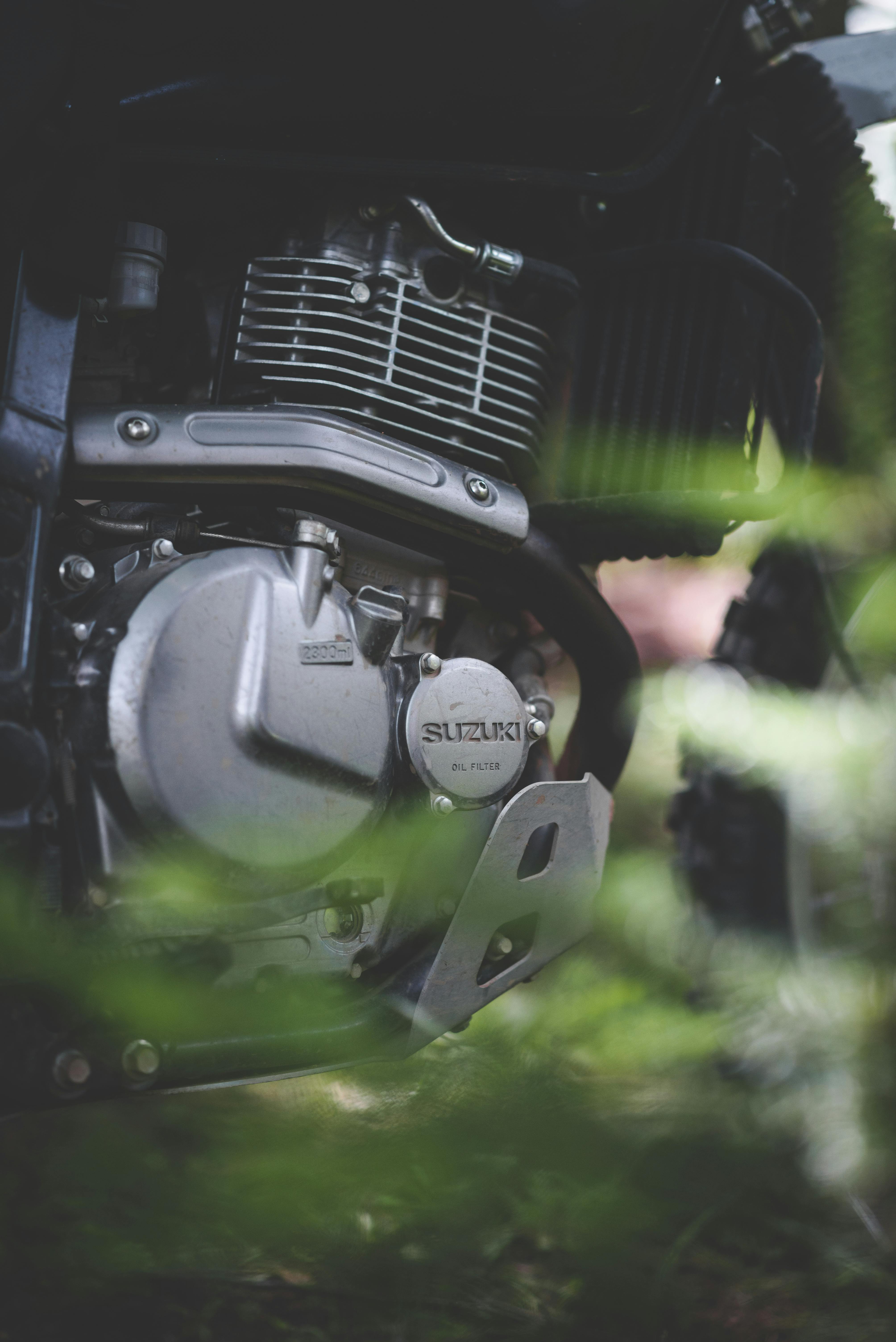Close up of a Motorcycle Engine · Free Stock Photo