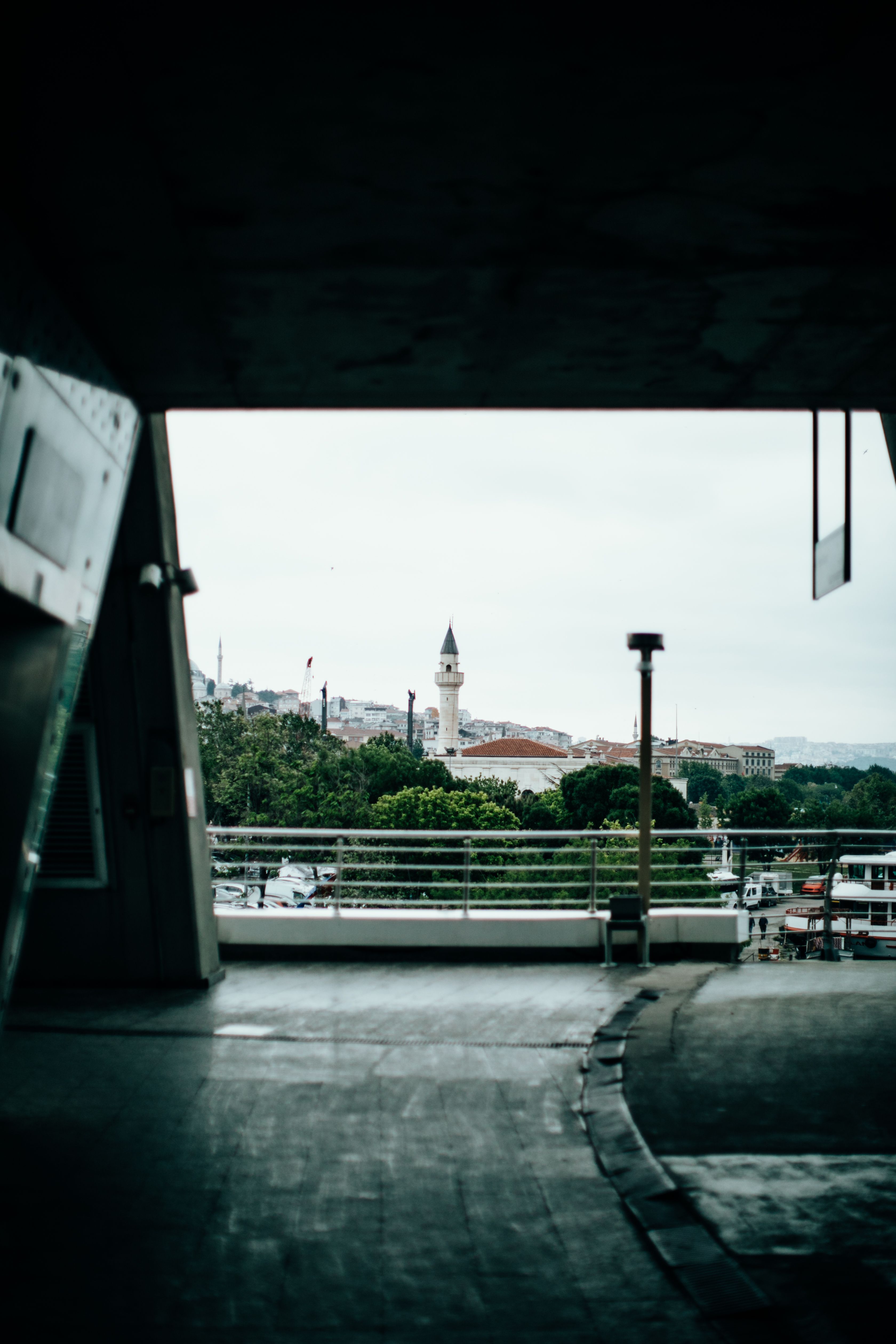 Sidewalk and Passage on Bridge · Free Stock Photo