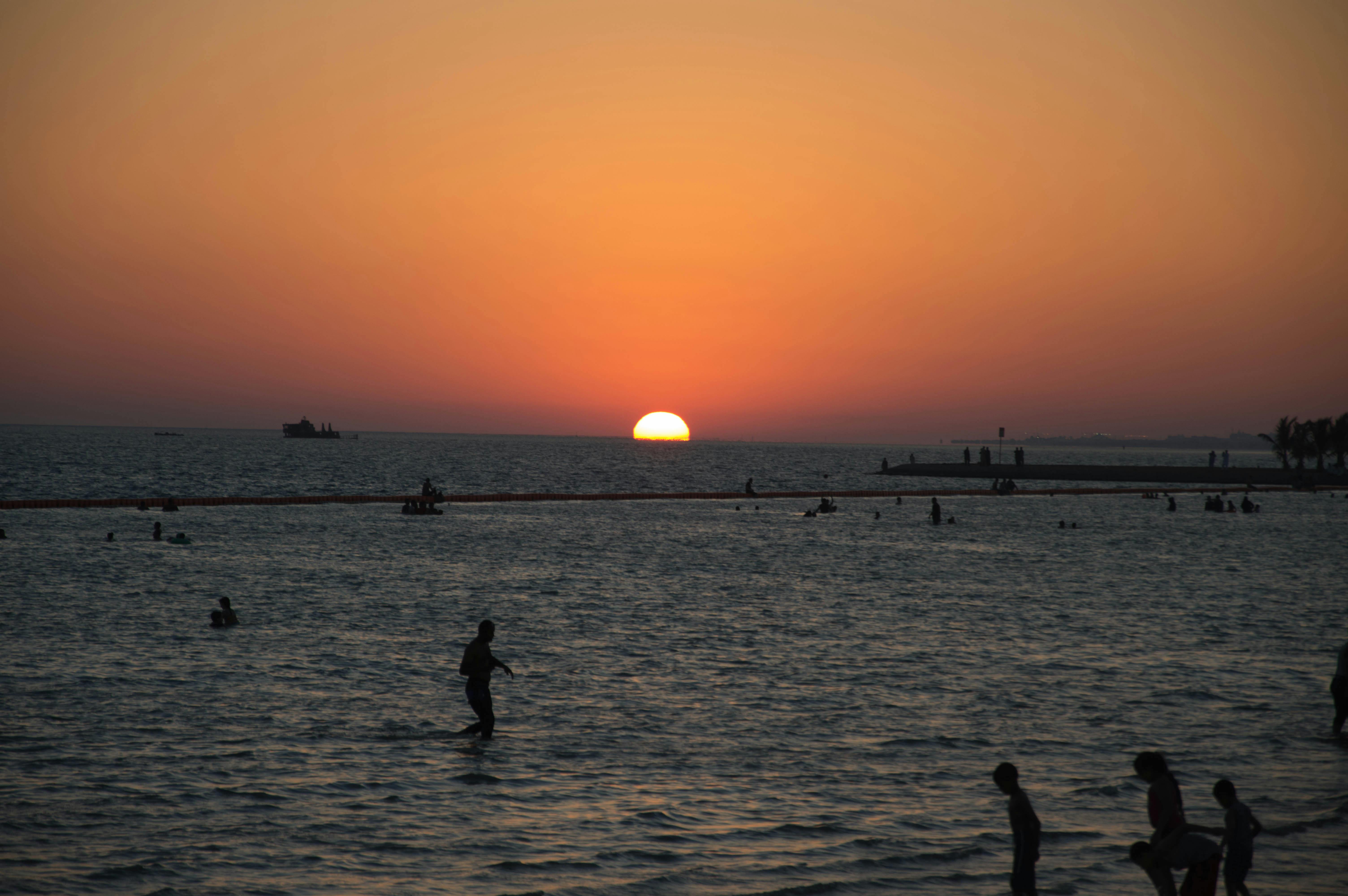 Sunset at the Beach · Free Stock Photo