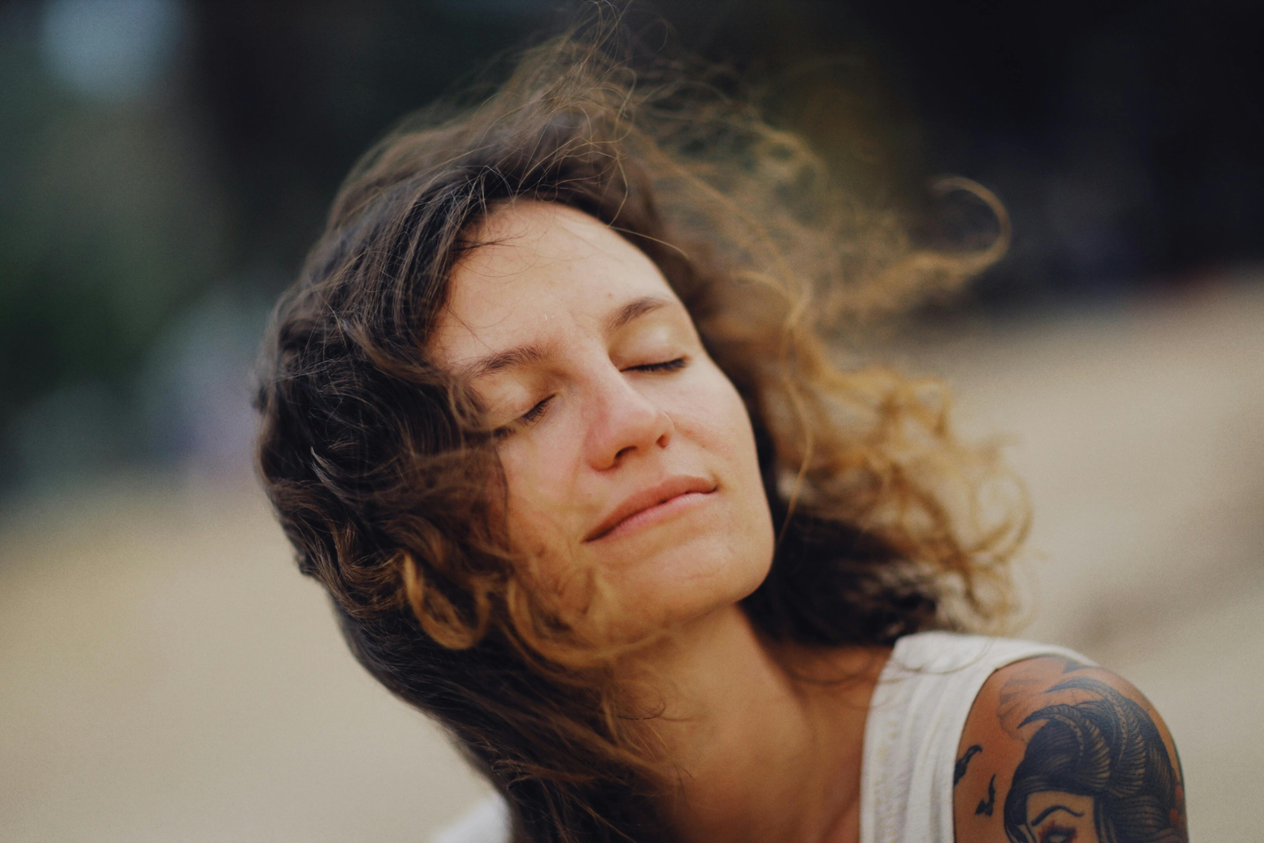 Woman Contented Face Photos, Download The BEST Free Woman Contented ...