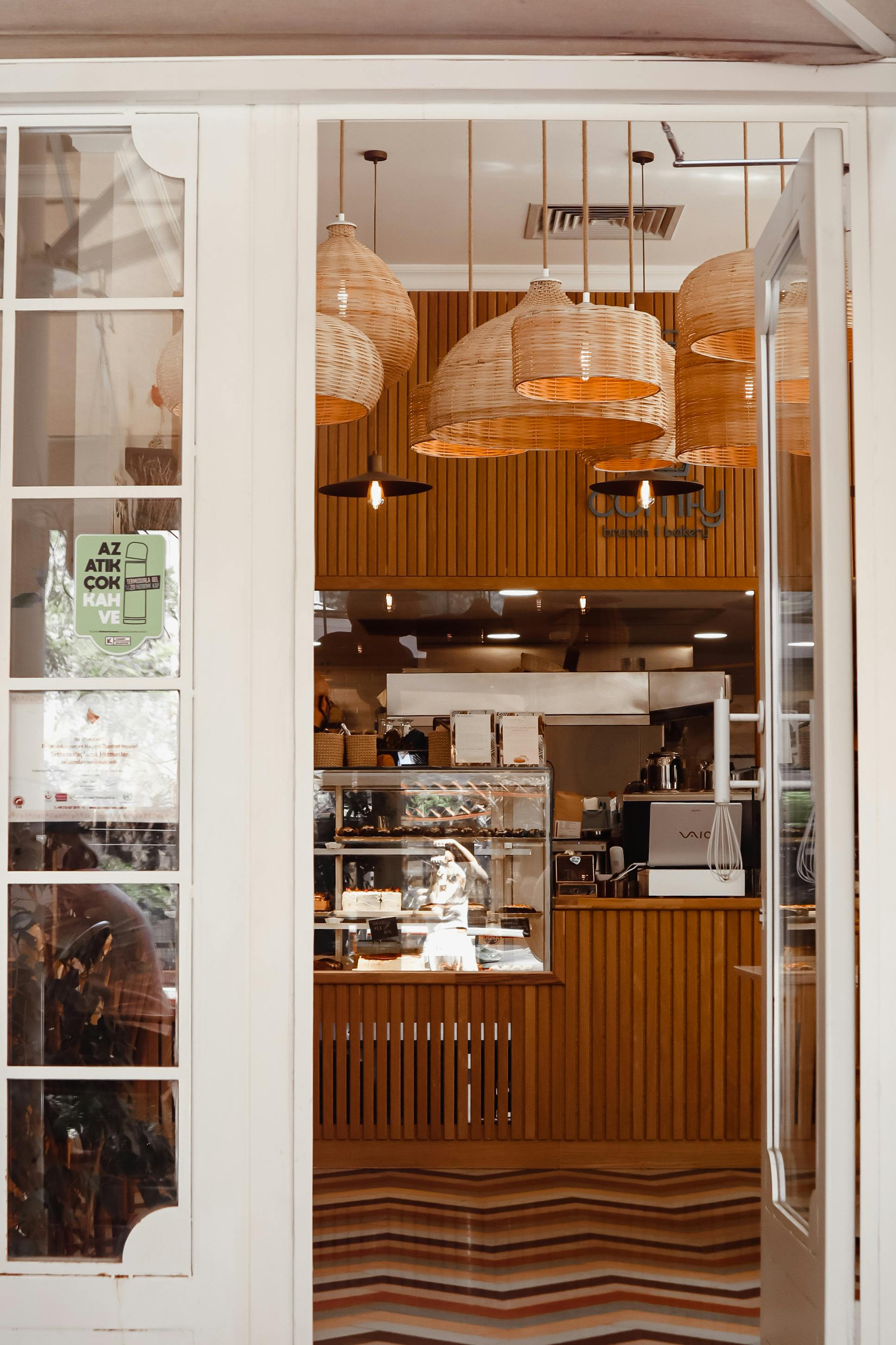 Entrance to the Cafeteria · Free Stock Photo