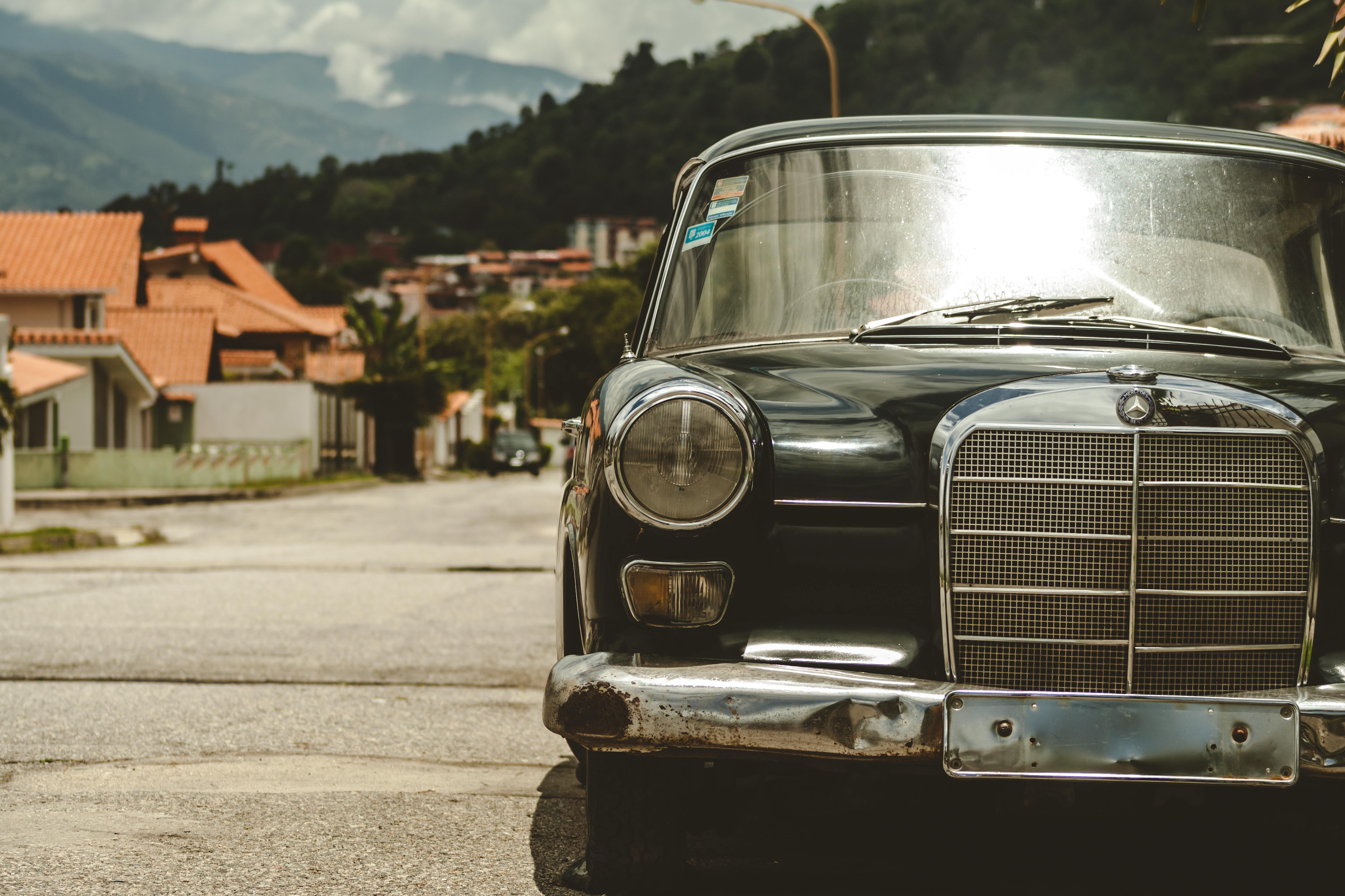 Cars Parked under a Tree · Free Stock Photo