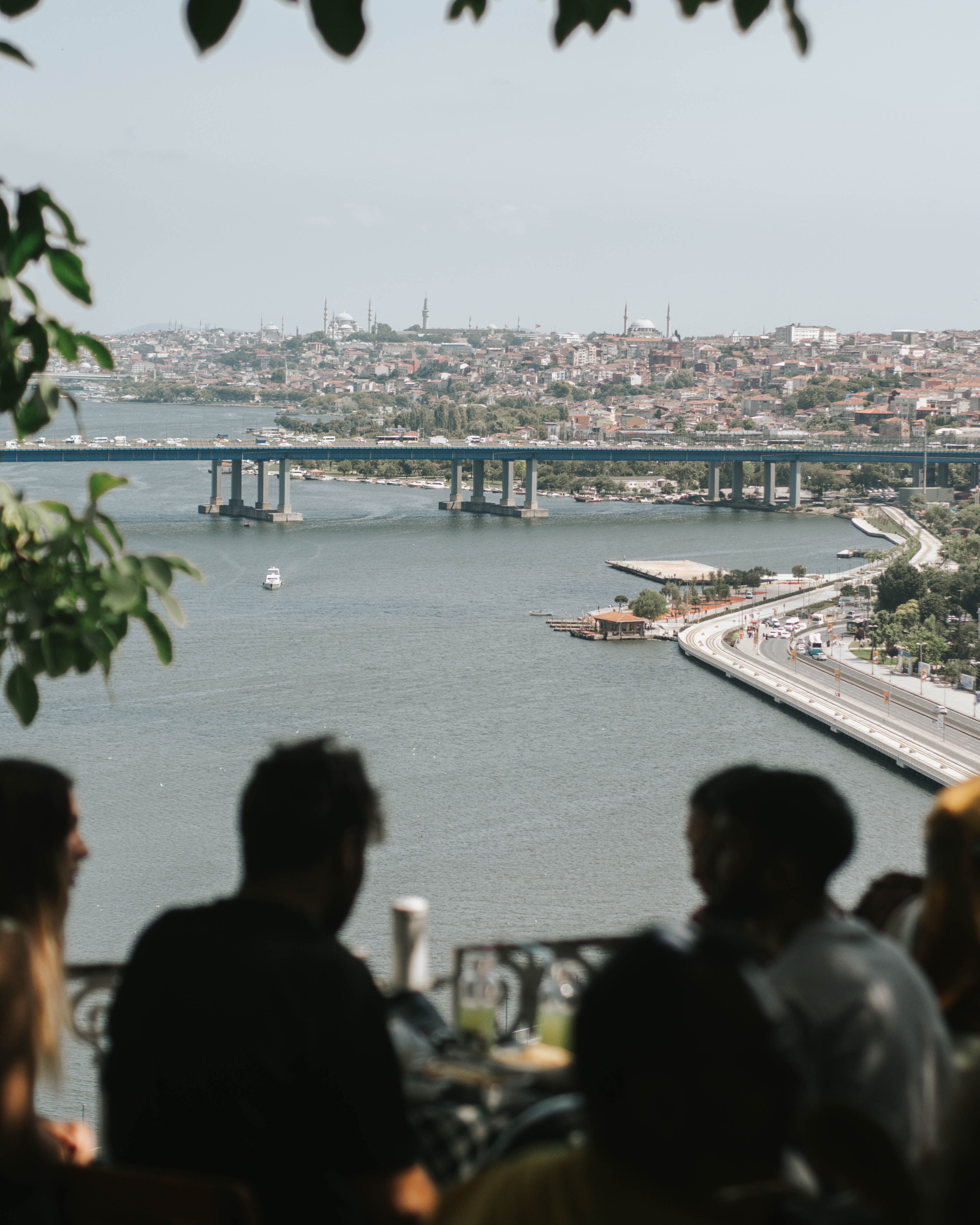Aerial View of Bridge from a Balcony · Free Stock Photo