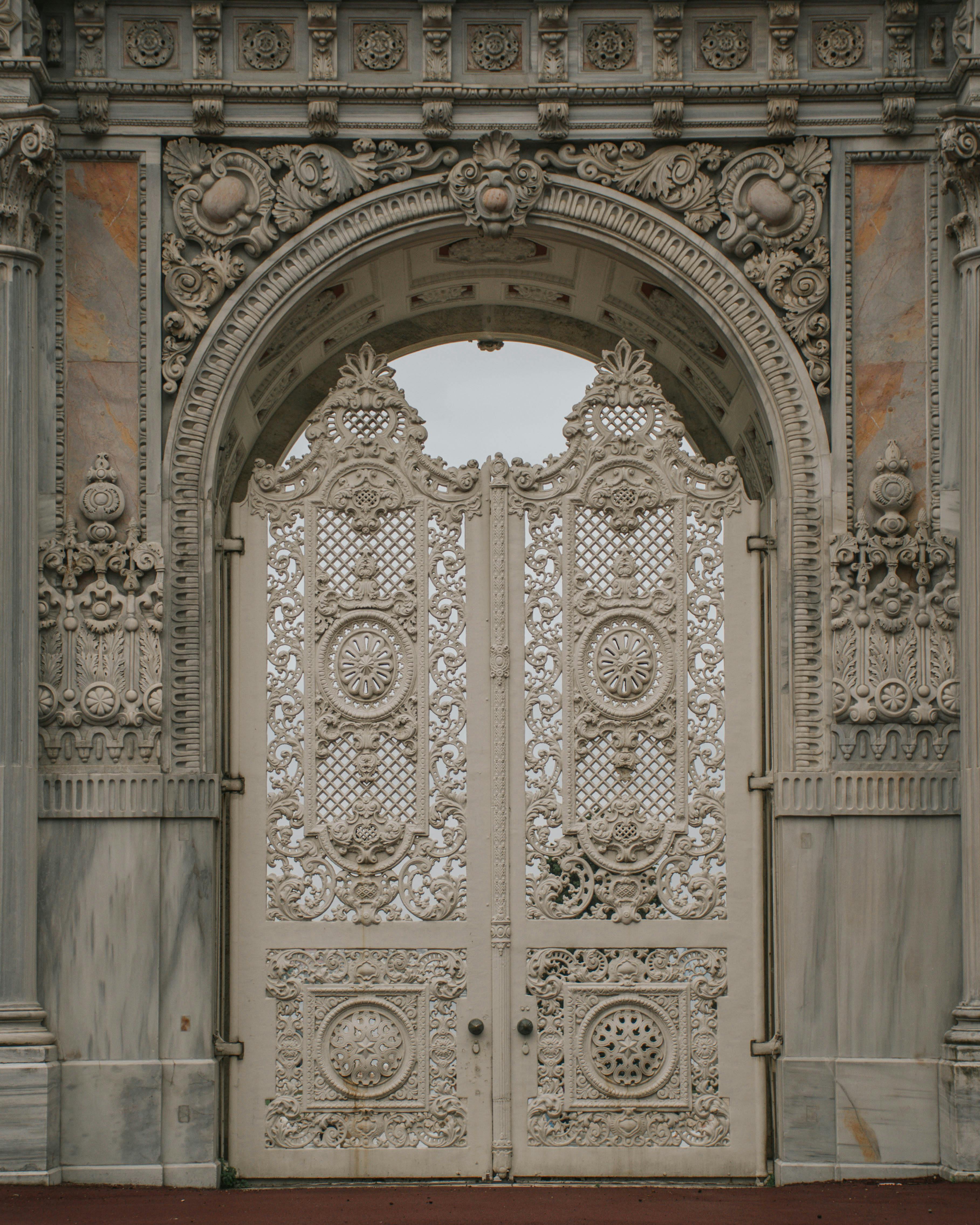 Ornate Gate Facade · Free Stock Photo