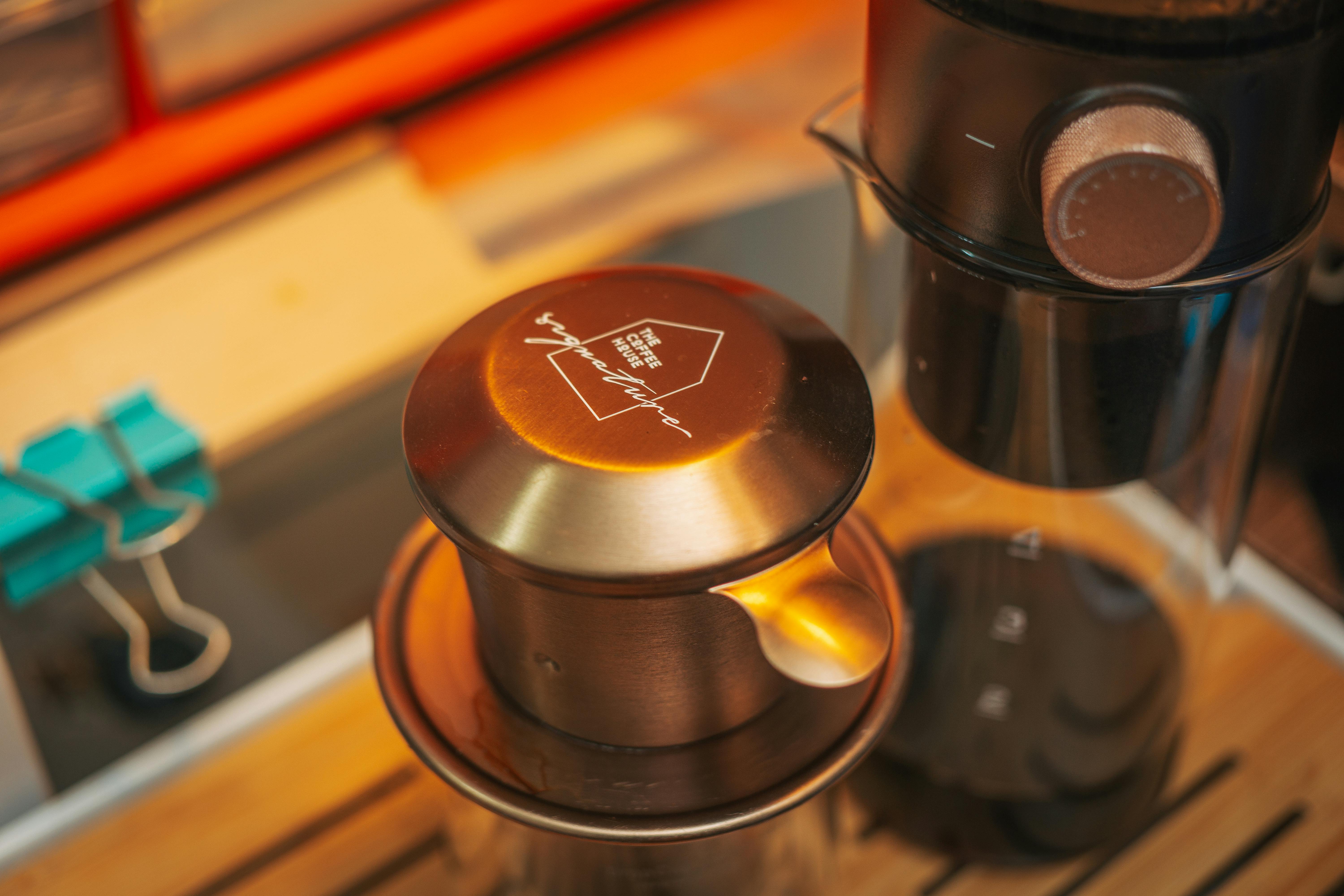 Close Up Shot of a Coffee Roaster · Free Stock Photo