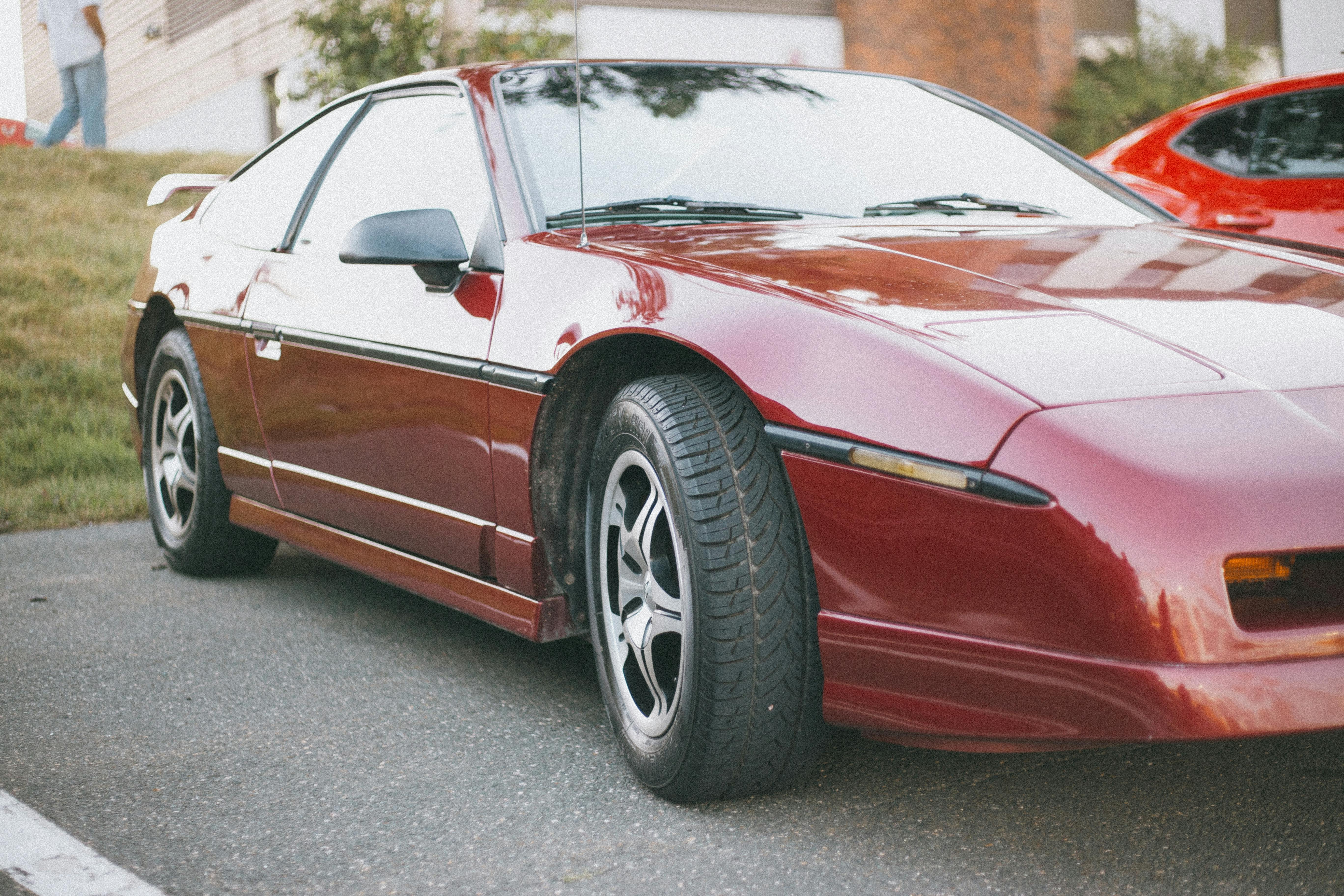 Photo of Red Shiny Coupe Car · Free Stock Photo