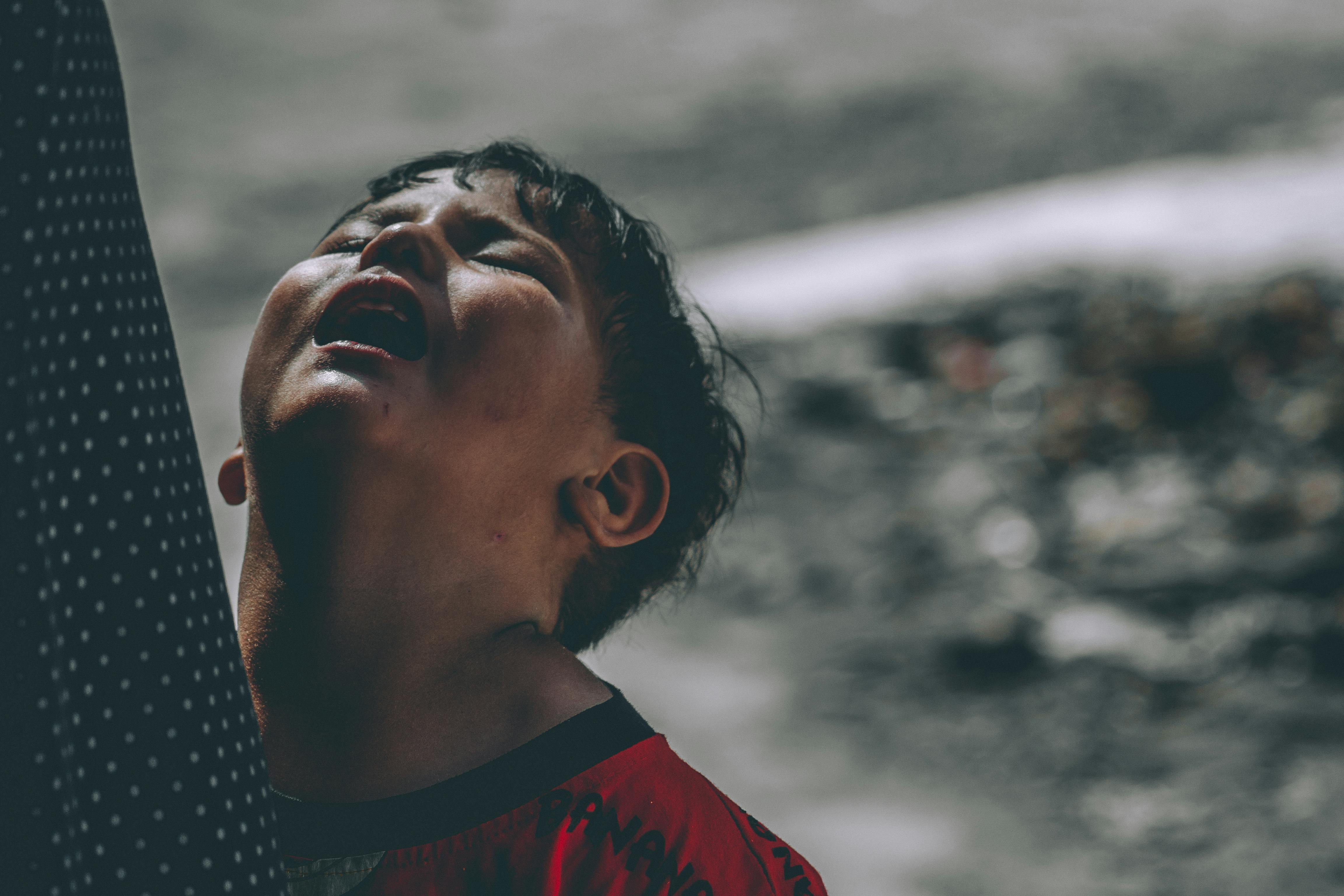 Free stock photo of abstract photo, boys, cry