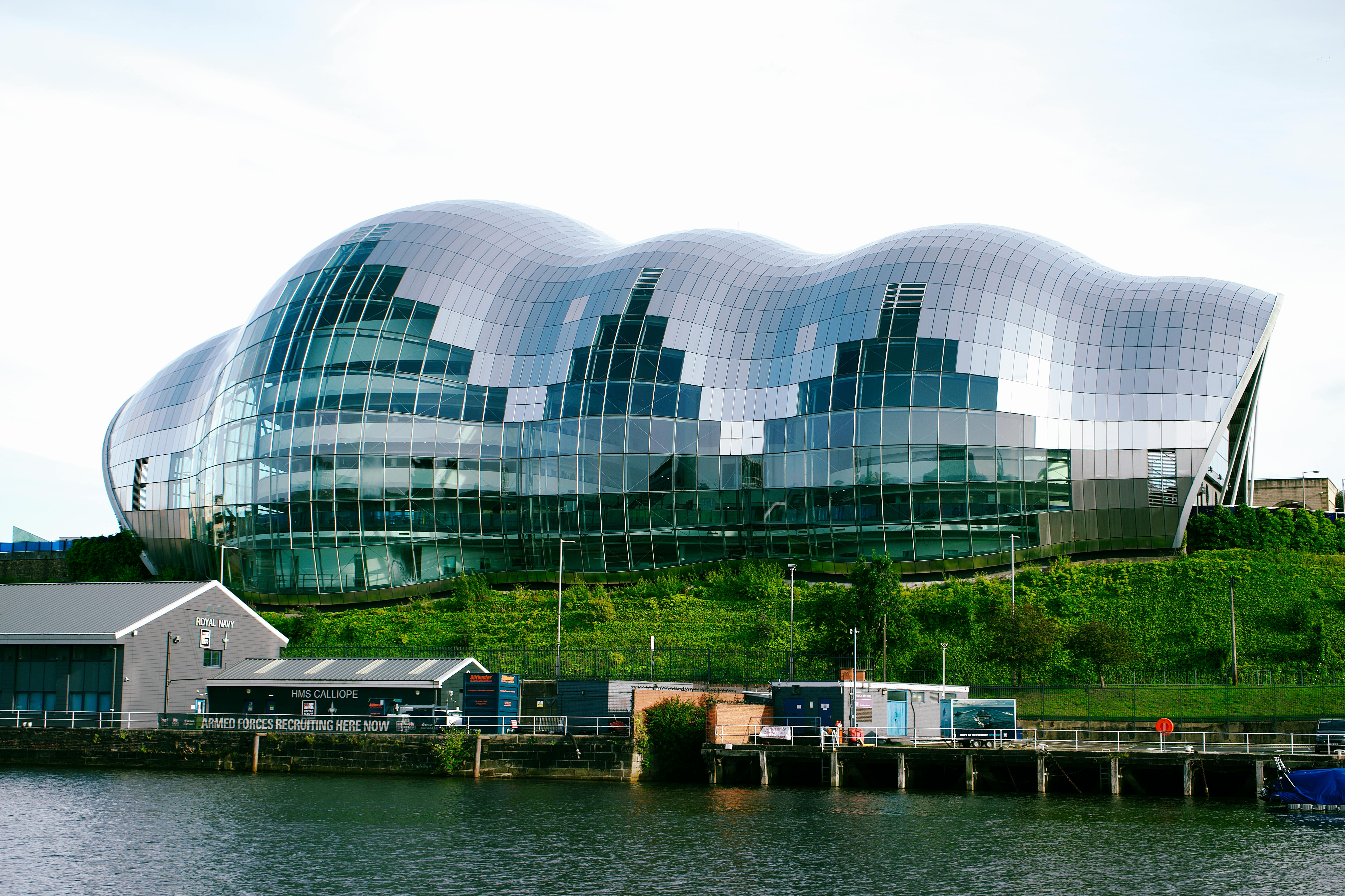 The Sage Gateshead Glass Building in United Kingdom · Free Stock Photo
