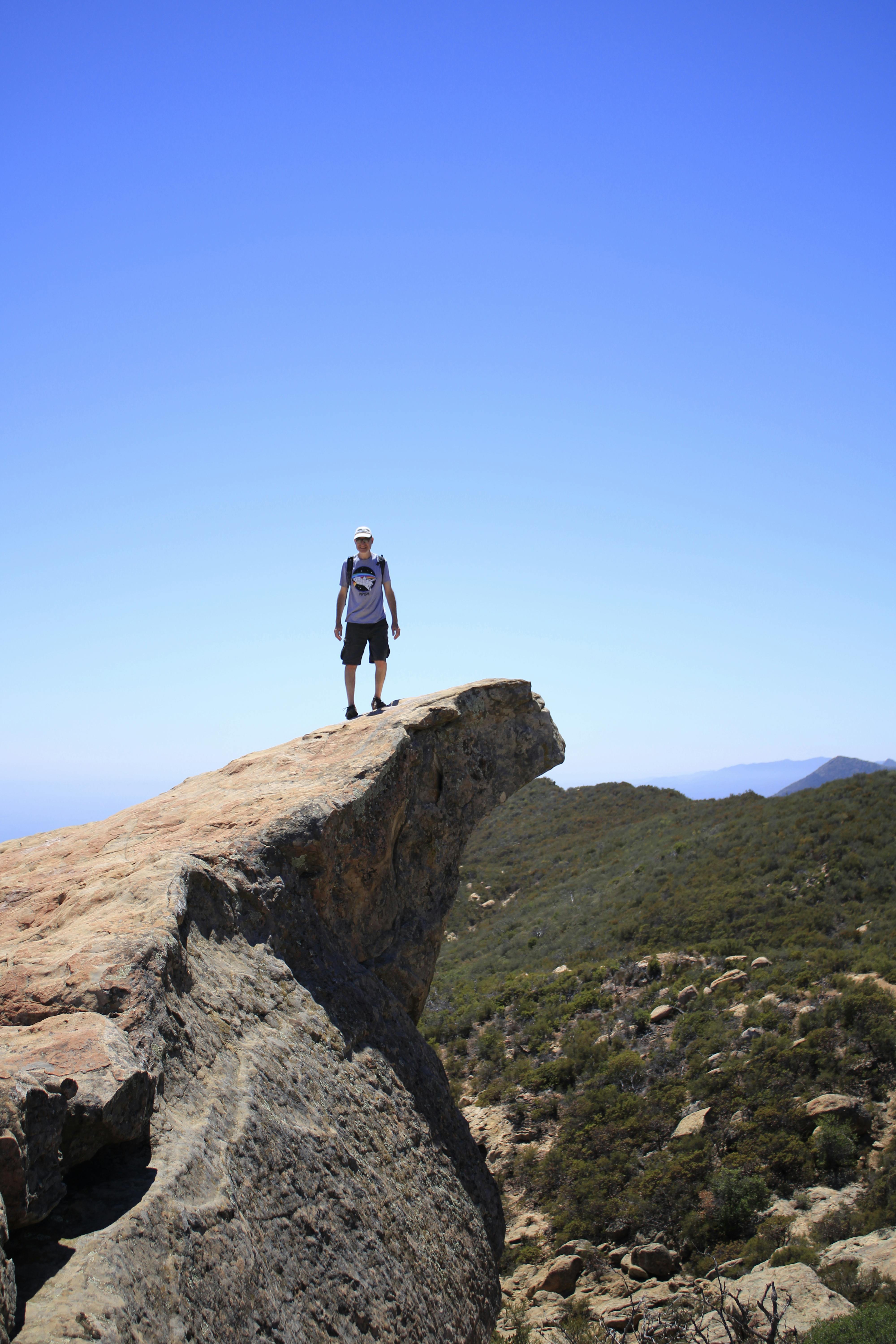 Gray Cliff Under Sunny Sky · Free Stock Photo