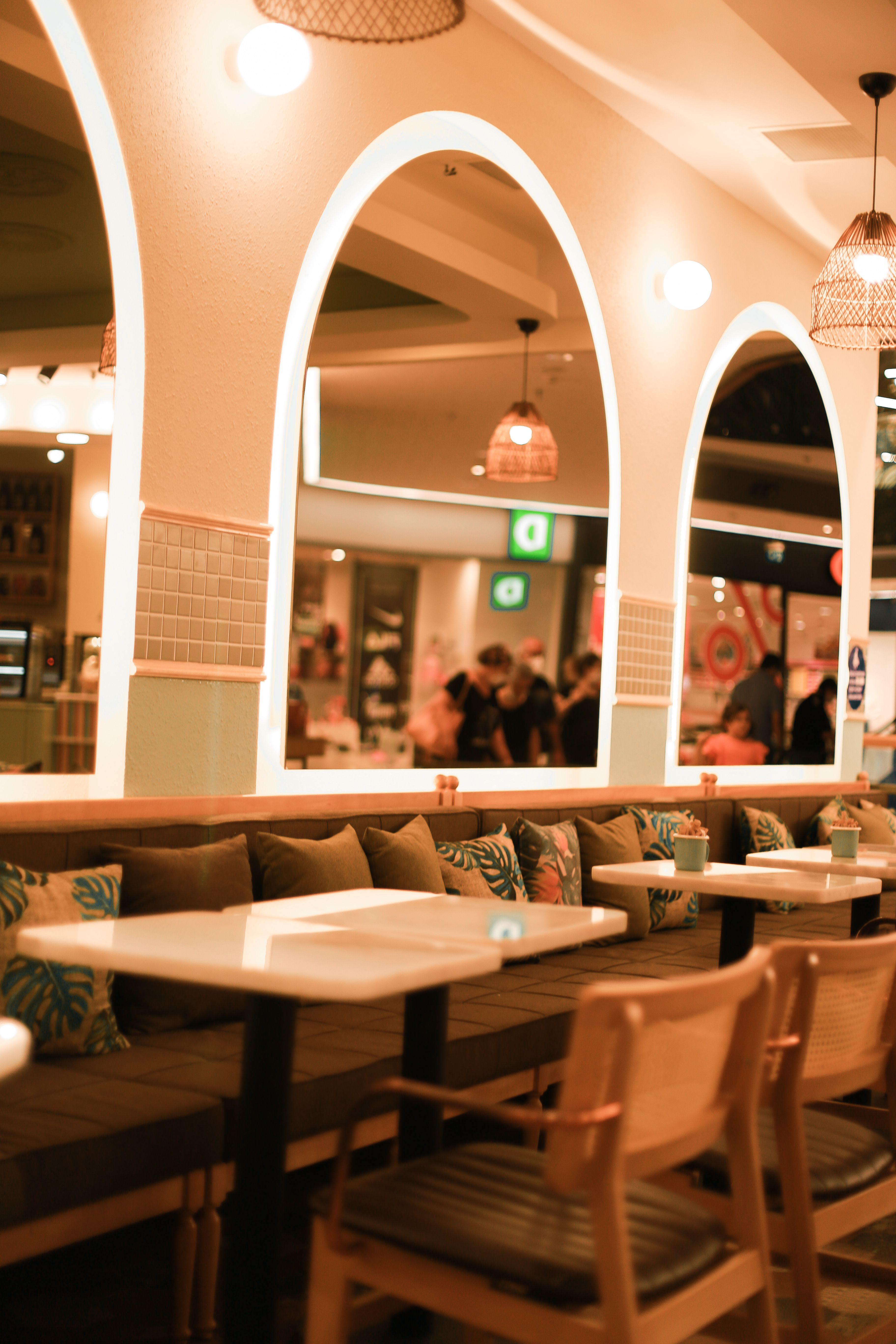 Chairs and Tables in Restaurant · Free Stock Photo