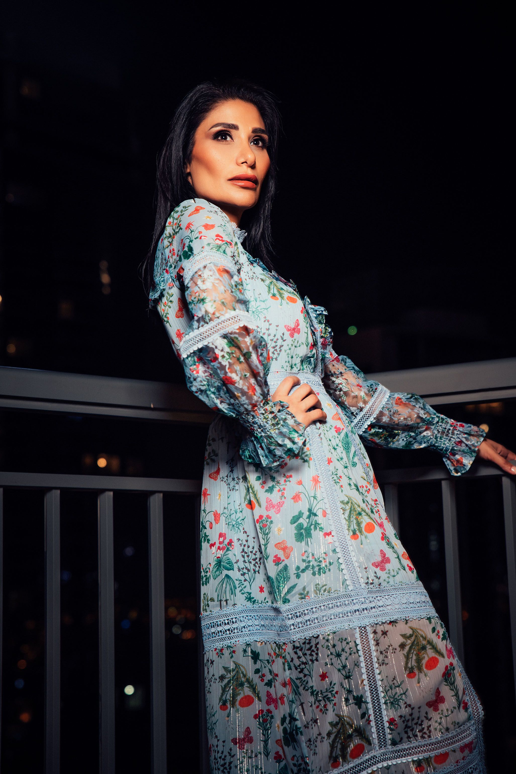 Portrait of a Woman Standing Outdoors · Free Stock Photo