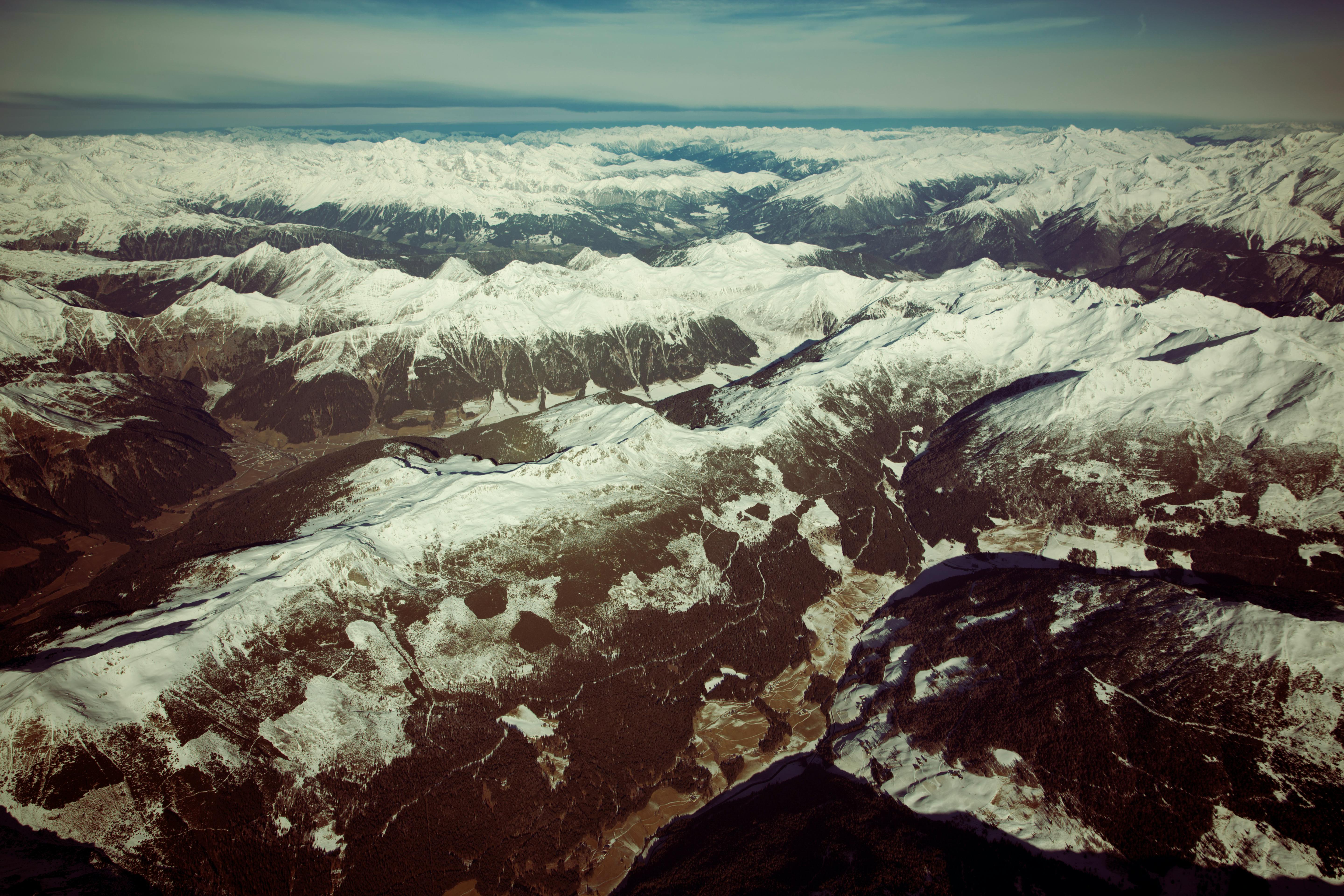 Foto de stock gratuita sobre Alpes, cielo, cordillera