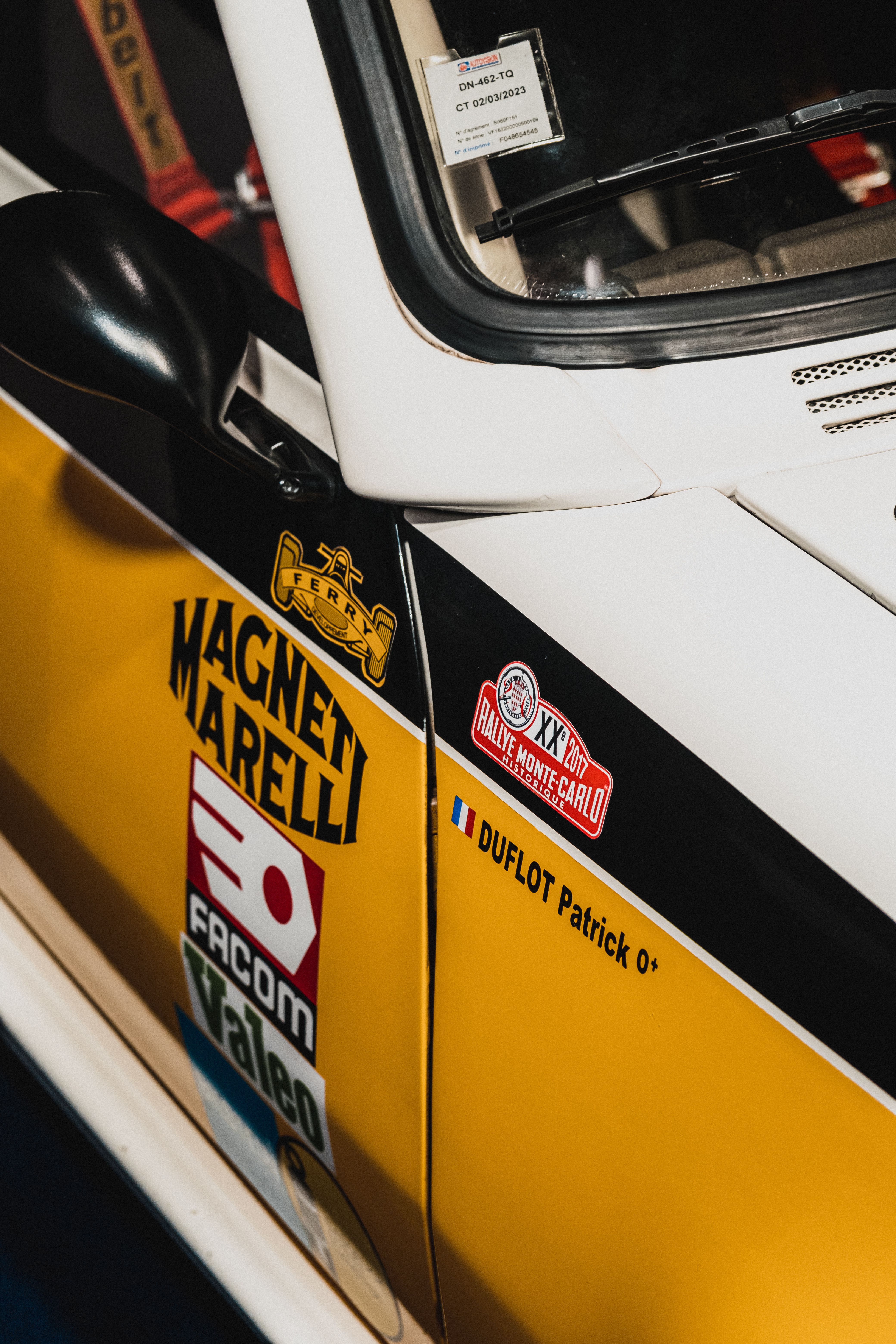 Close up of Stickers on a Car · Free Stock Photo