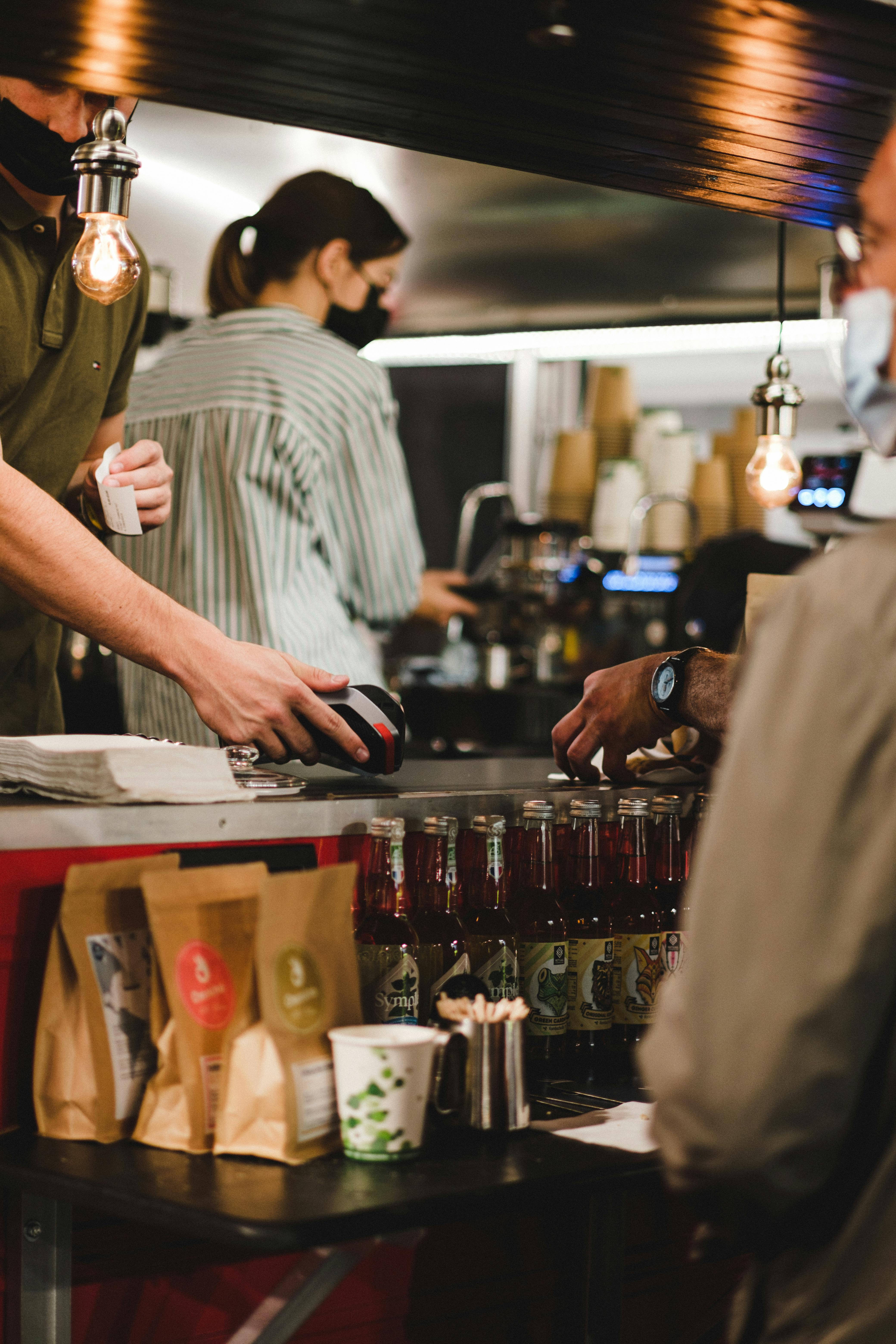 People in a Cafe · Free Stock Photo