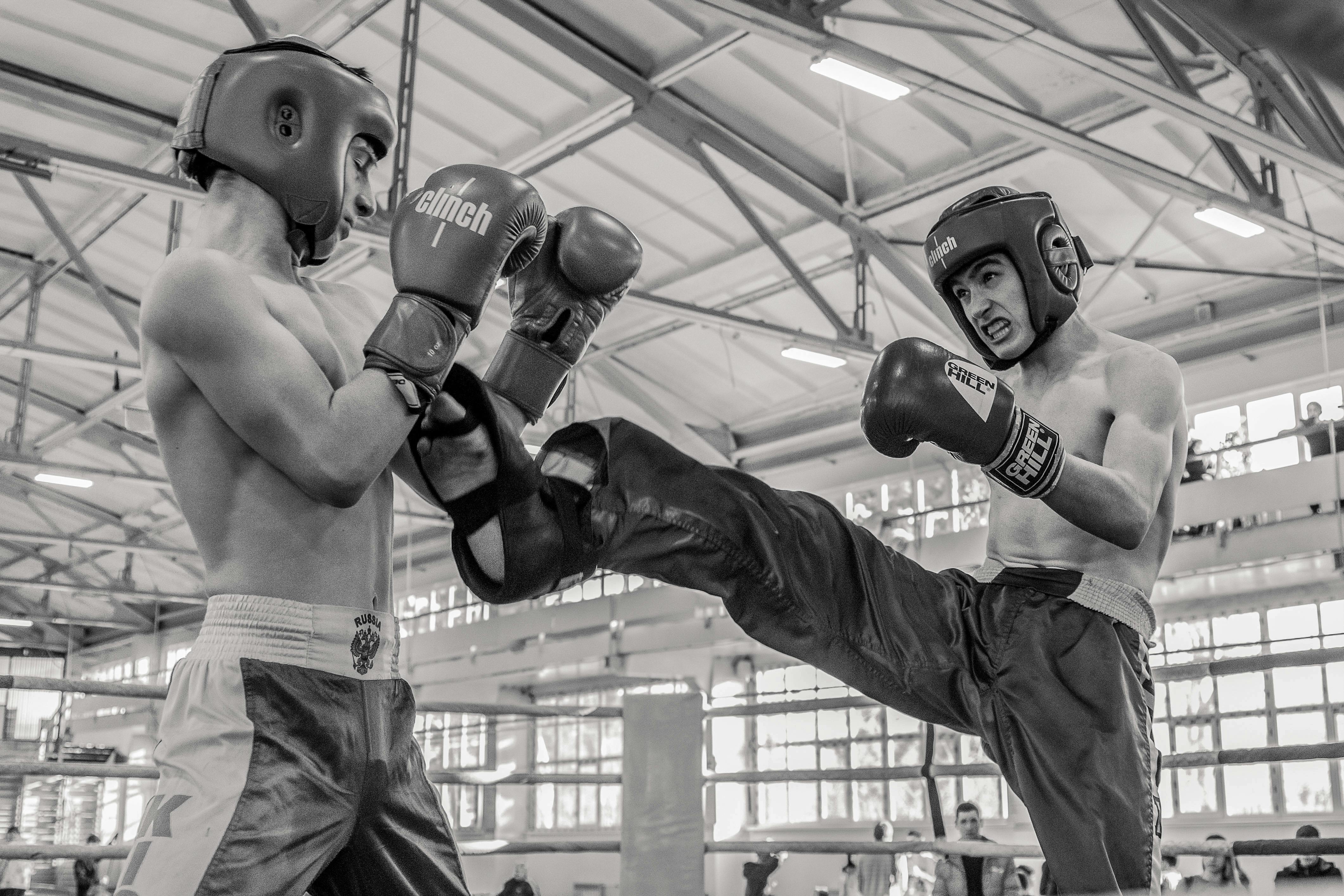 Men in a Kickboxing Competition · Free Stock Photo