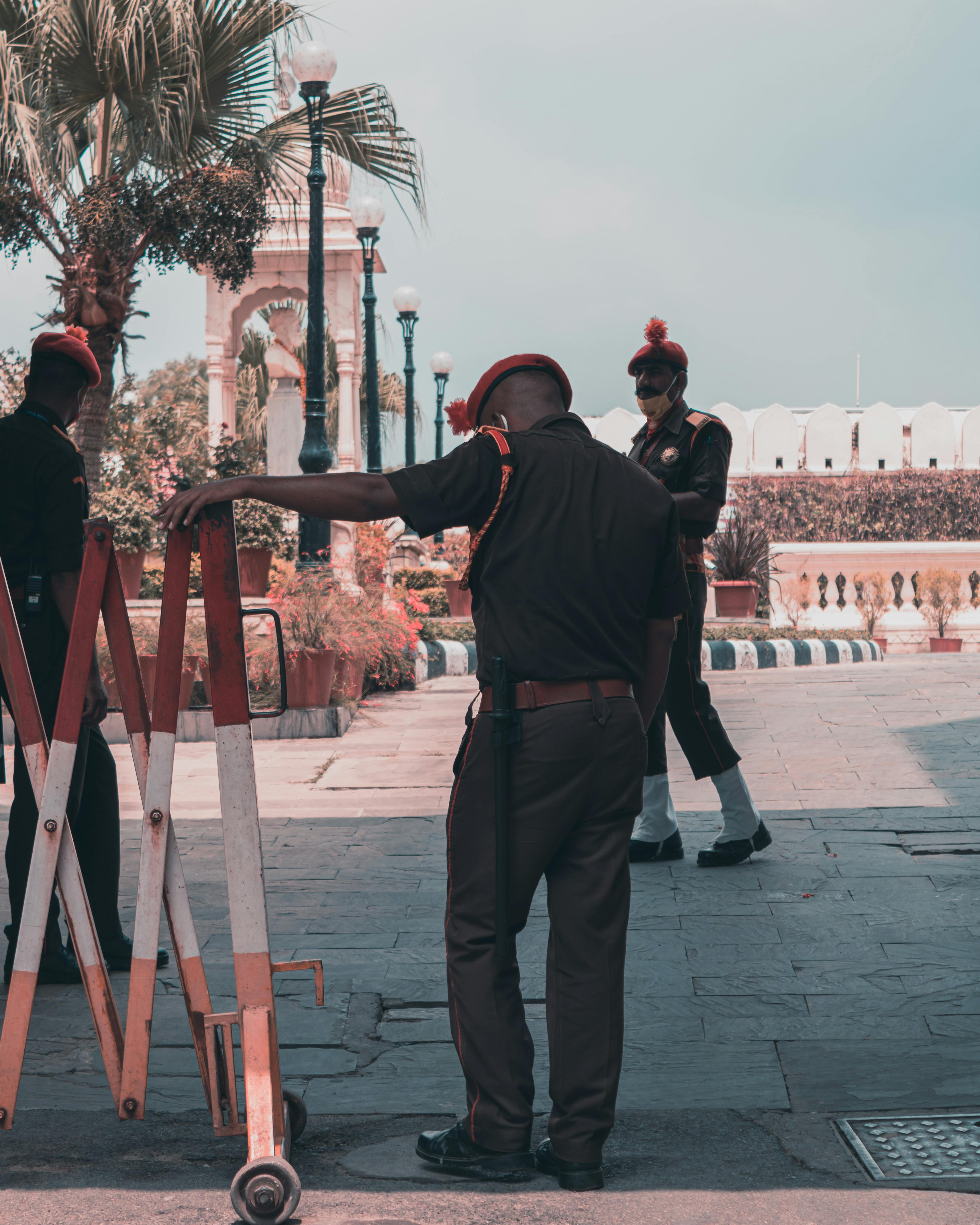 Soldiers on Duty in the City · Free Stock Photo