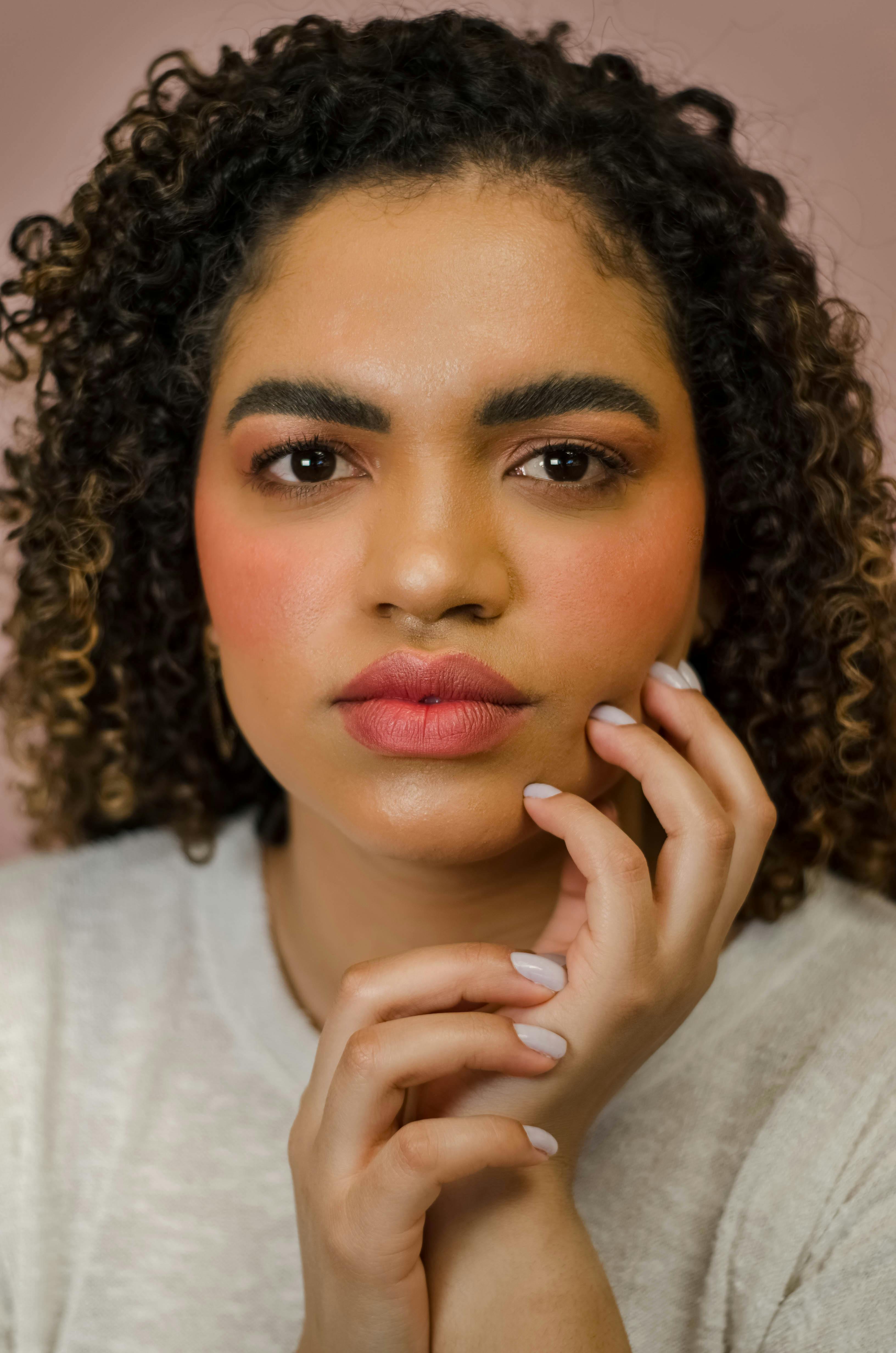 A Woman Seriously Looking at the Camera · Free Stock Photo