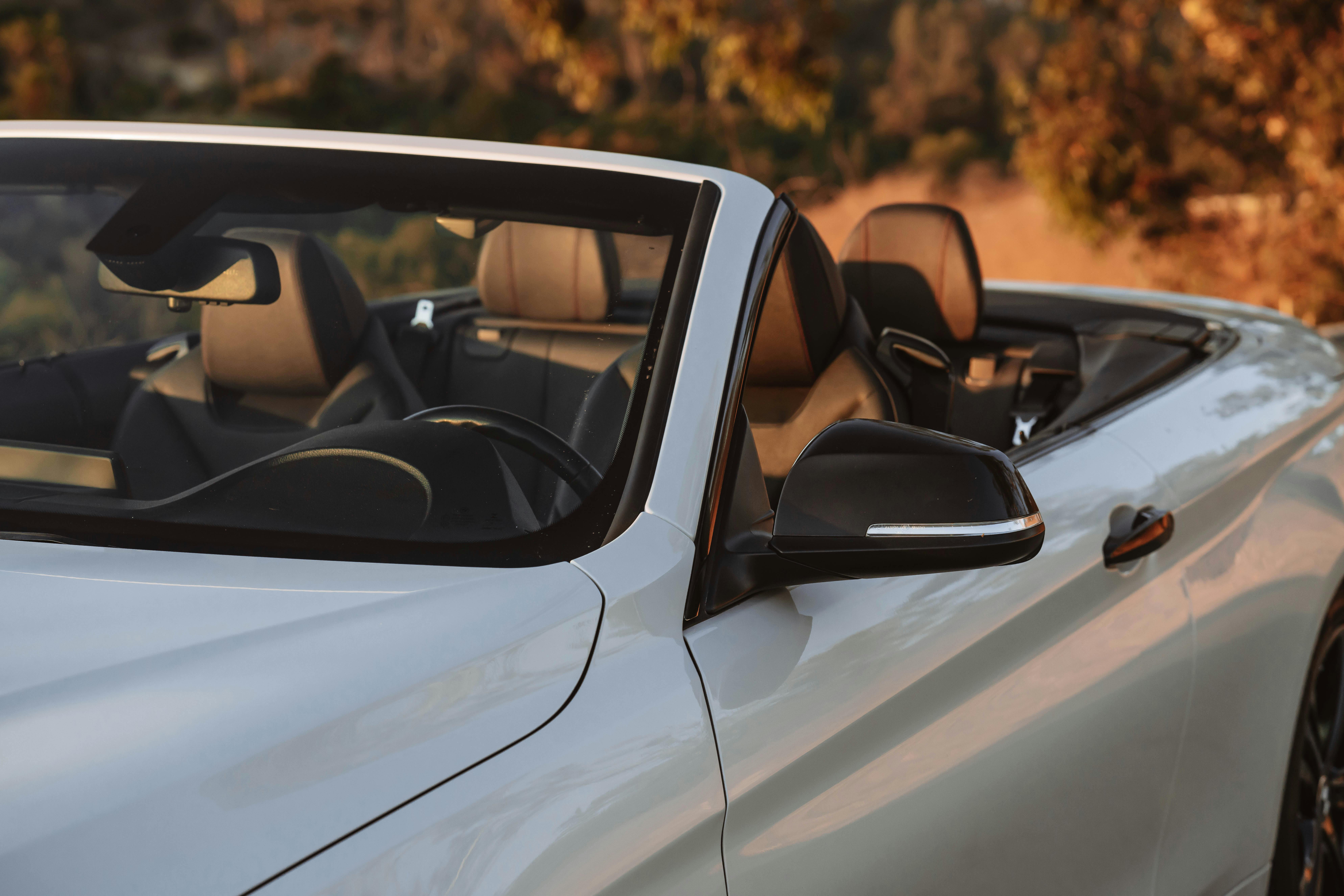 Close-up of a Convertible Car · Free Stock Photo