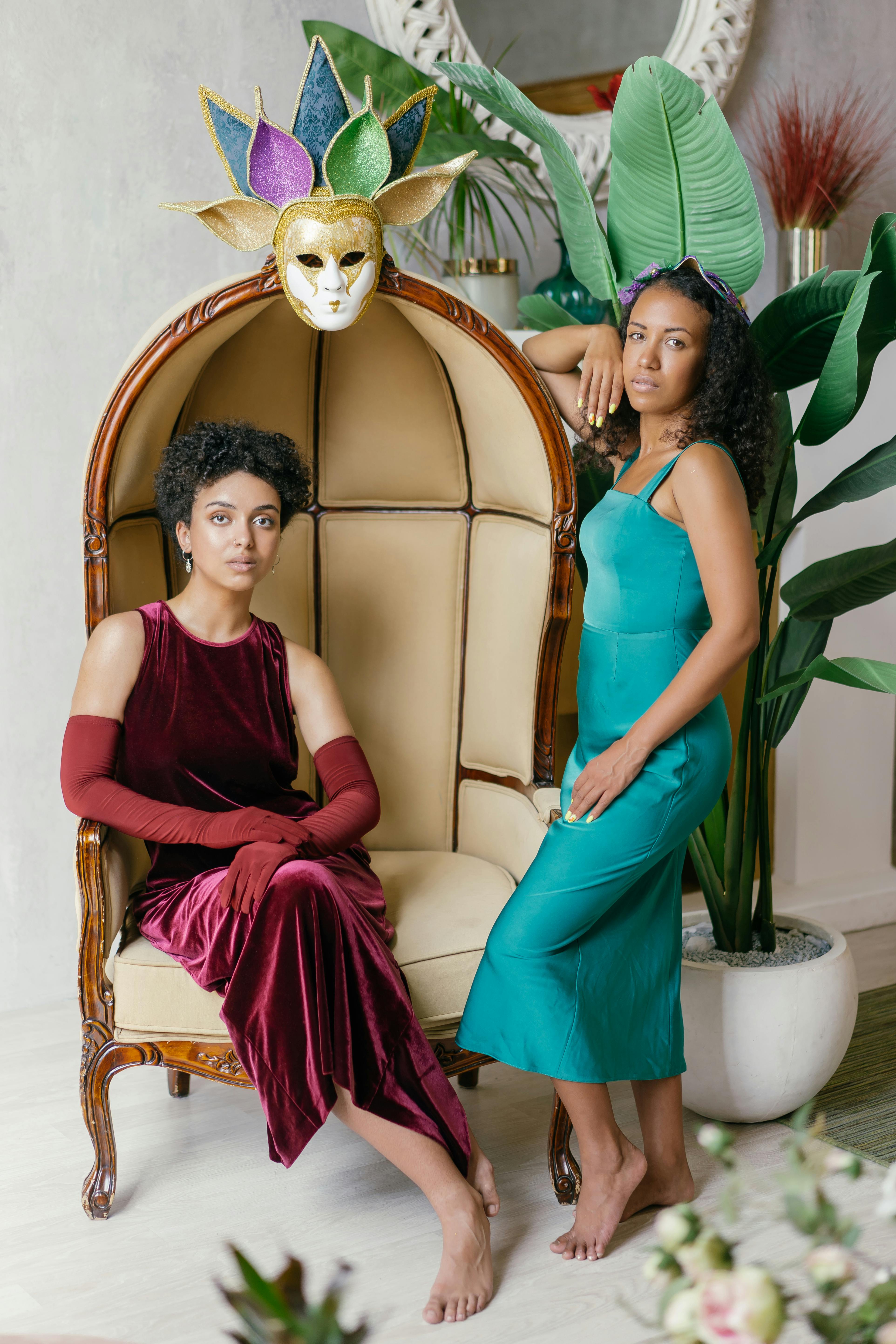 Beautiful Women Wearing Dresses · Free Stock Photo