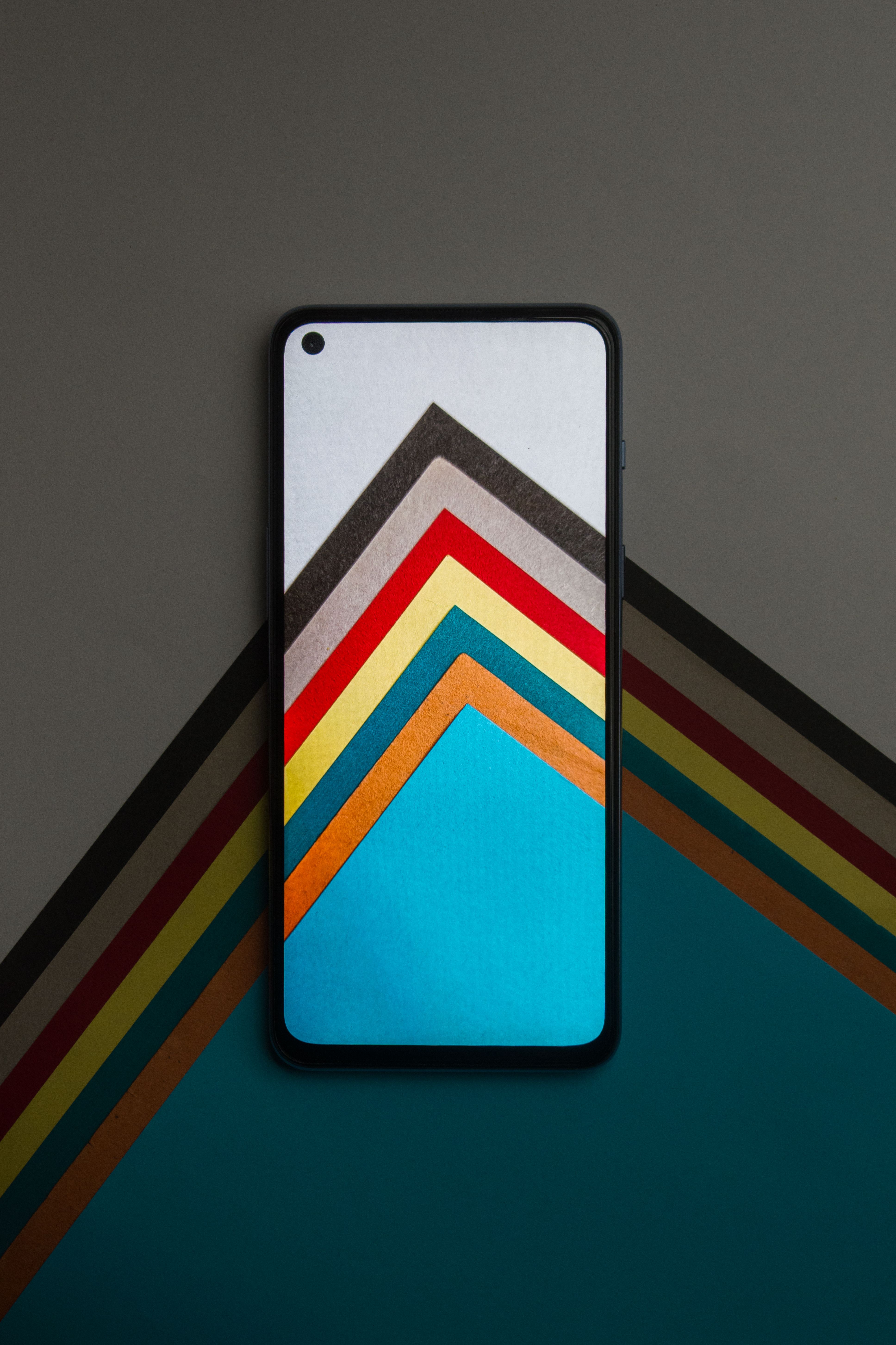 Smartphone Leaning on a Rock · Free Stock Photo
