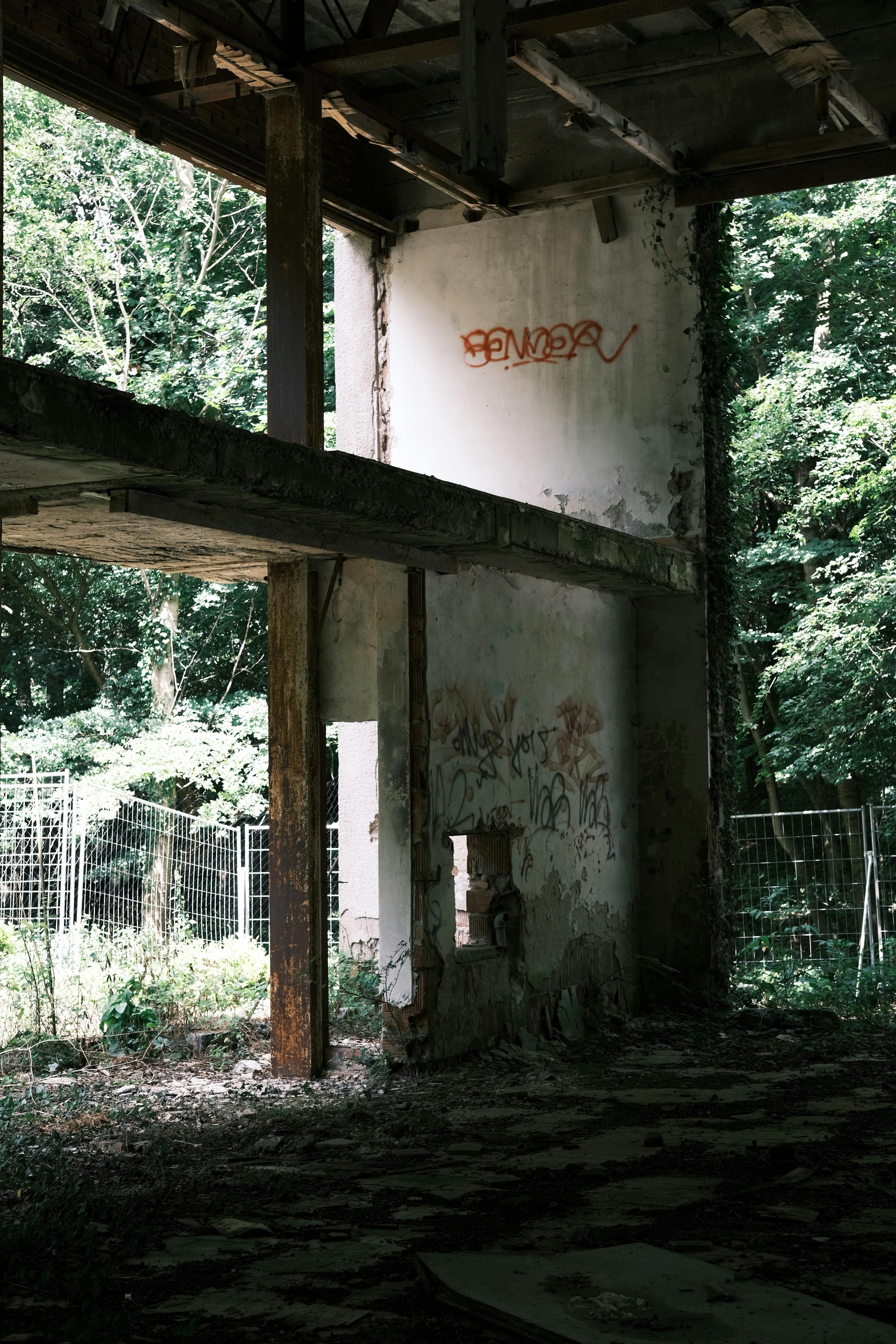 A Concrete Abandoned Building · Free Stock Photo