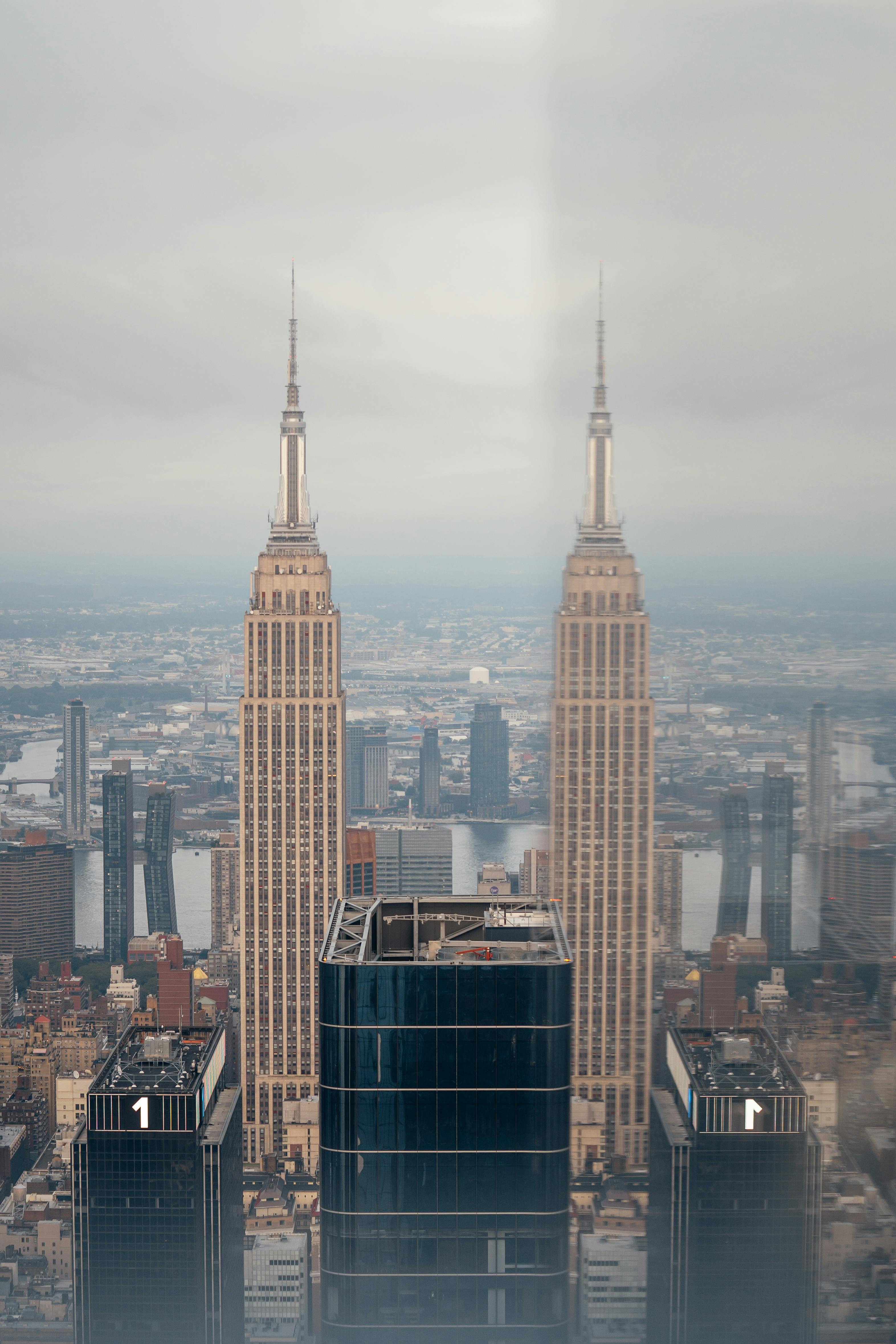 Aerial Photography of High Rise Buildings in New York City · Free Stock ...