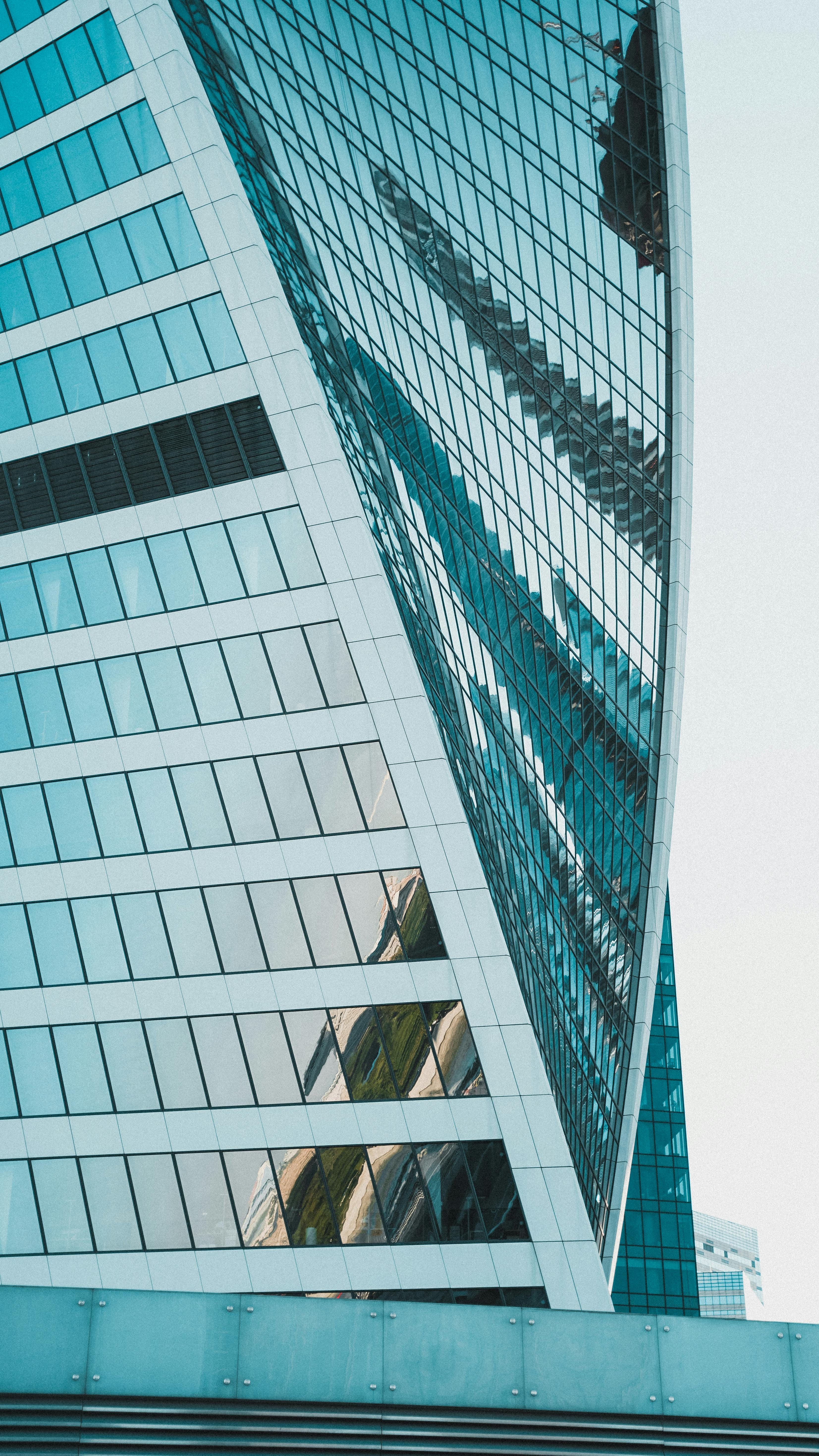 Beautiful Glass Building in Moscow · Free Stock Photo