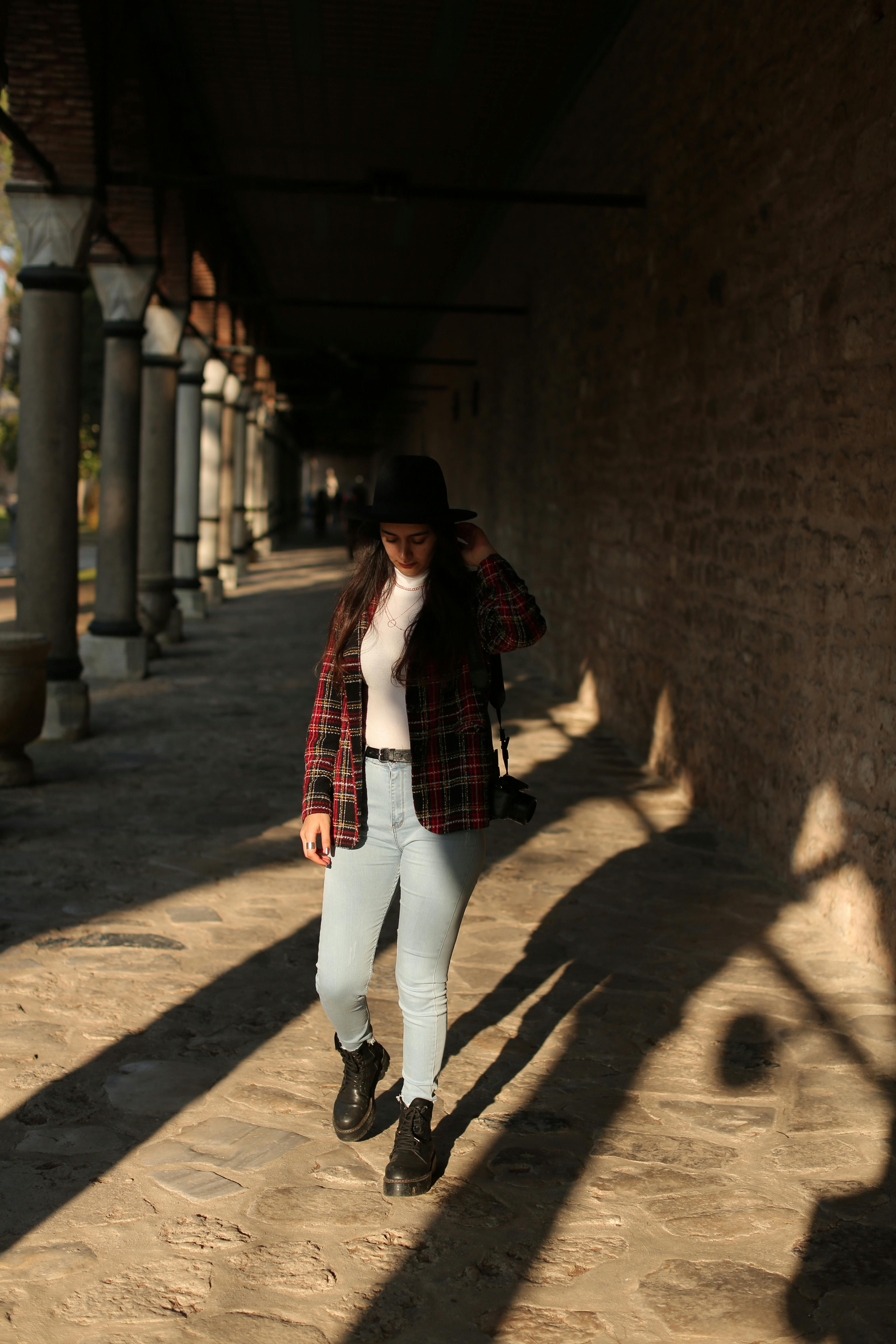 A Woman Looking inside Her Bag · Free Stock Photo