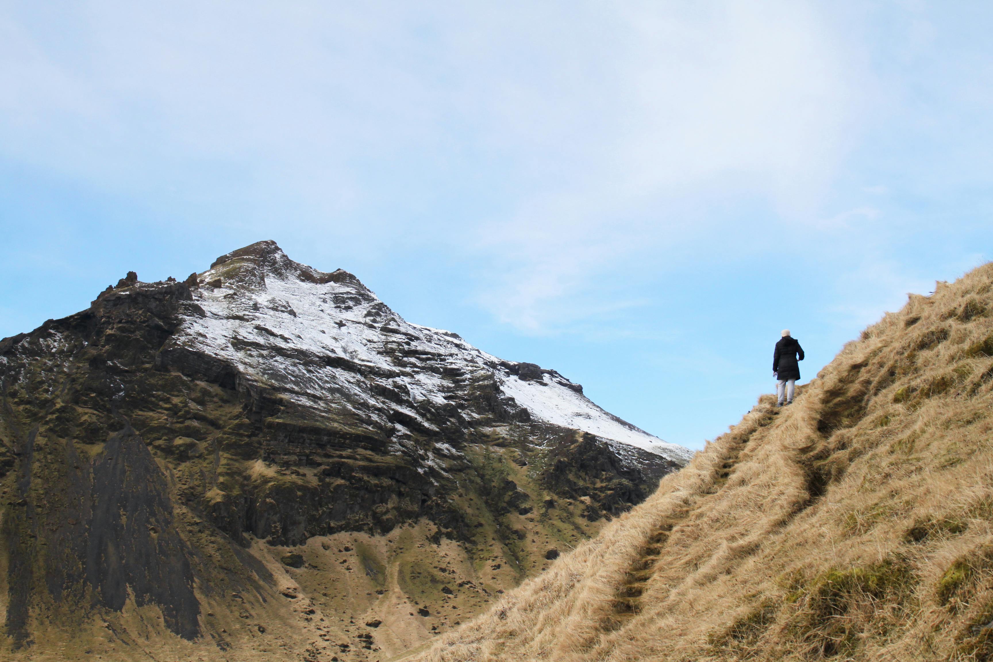 Person Walking on the Field · Free Stock Photo