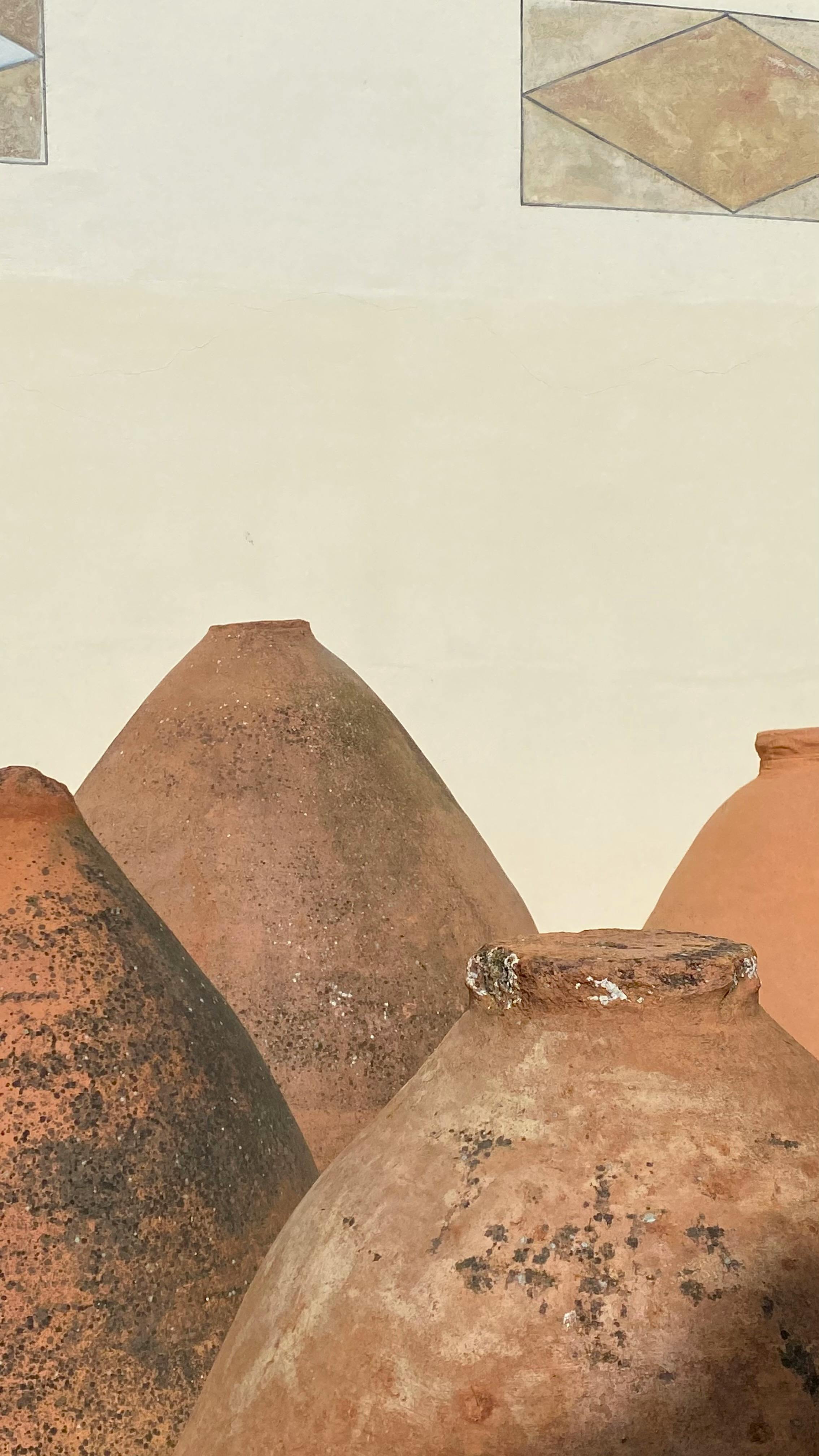 Close-Up Shot of Clay Jars · Free Stock Photo