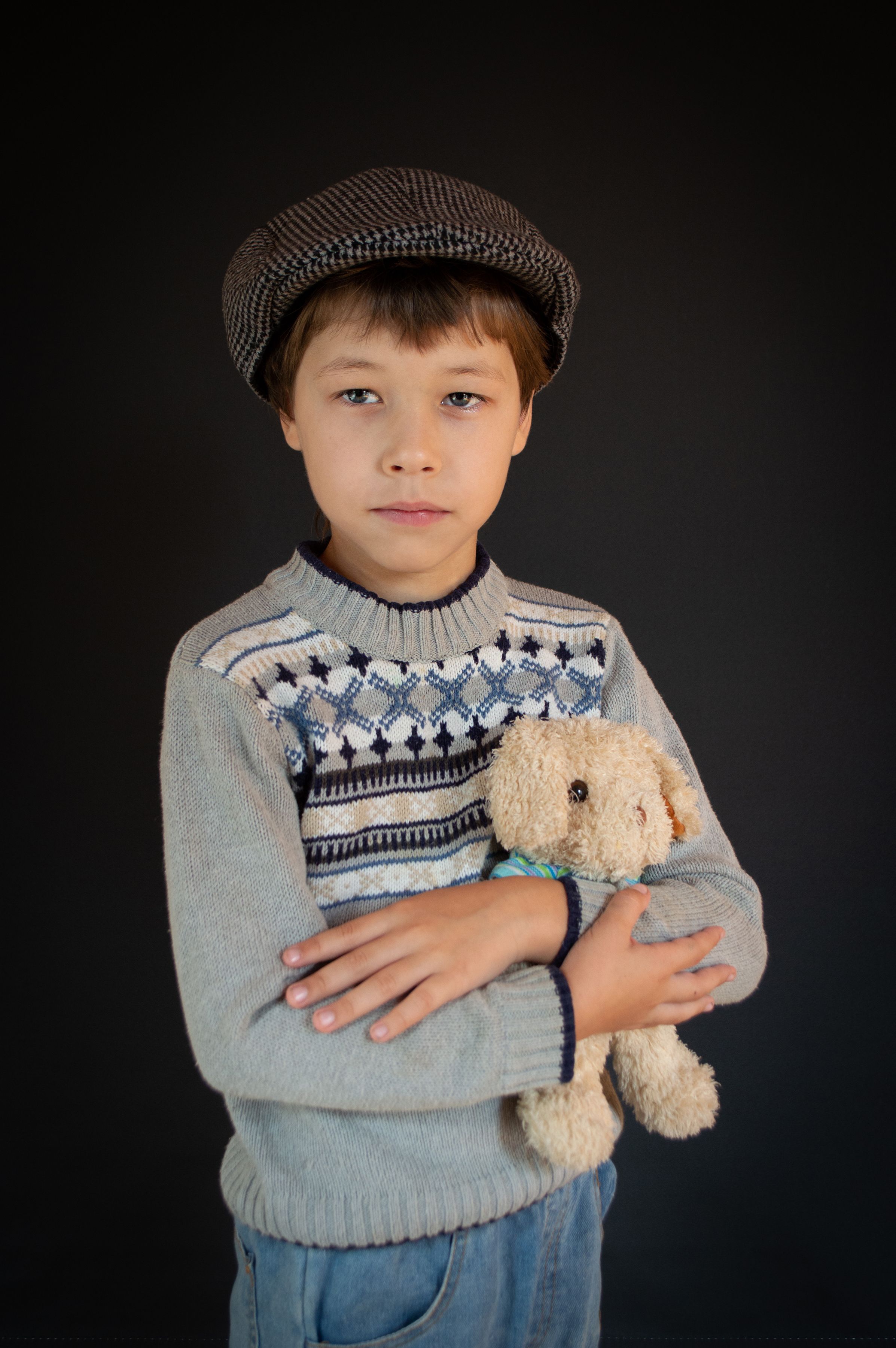 Close Up Photo of Boy Holding a Plush Toy · Free Stock Photo