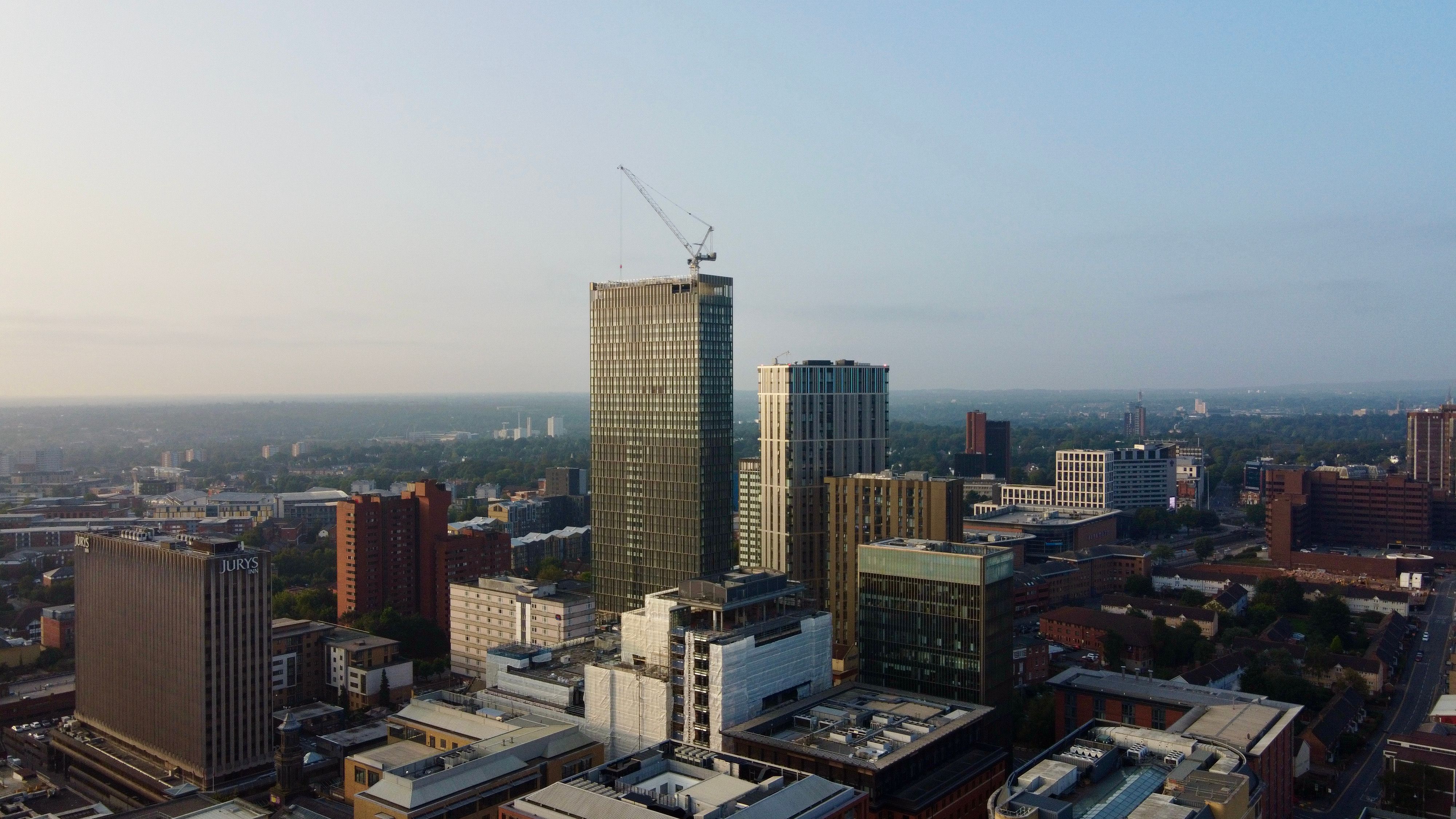 Aerial View of City Buildings · Free Stock Photo