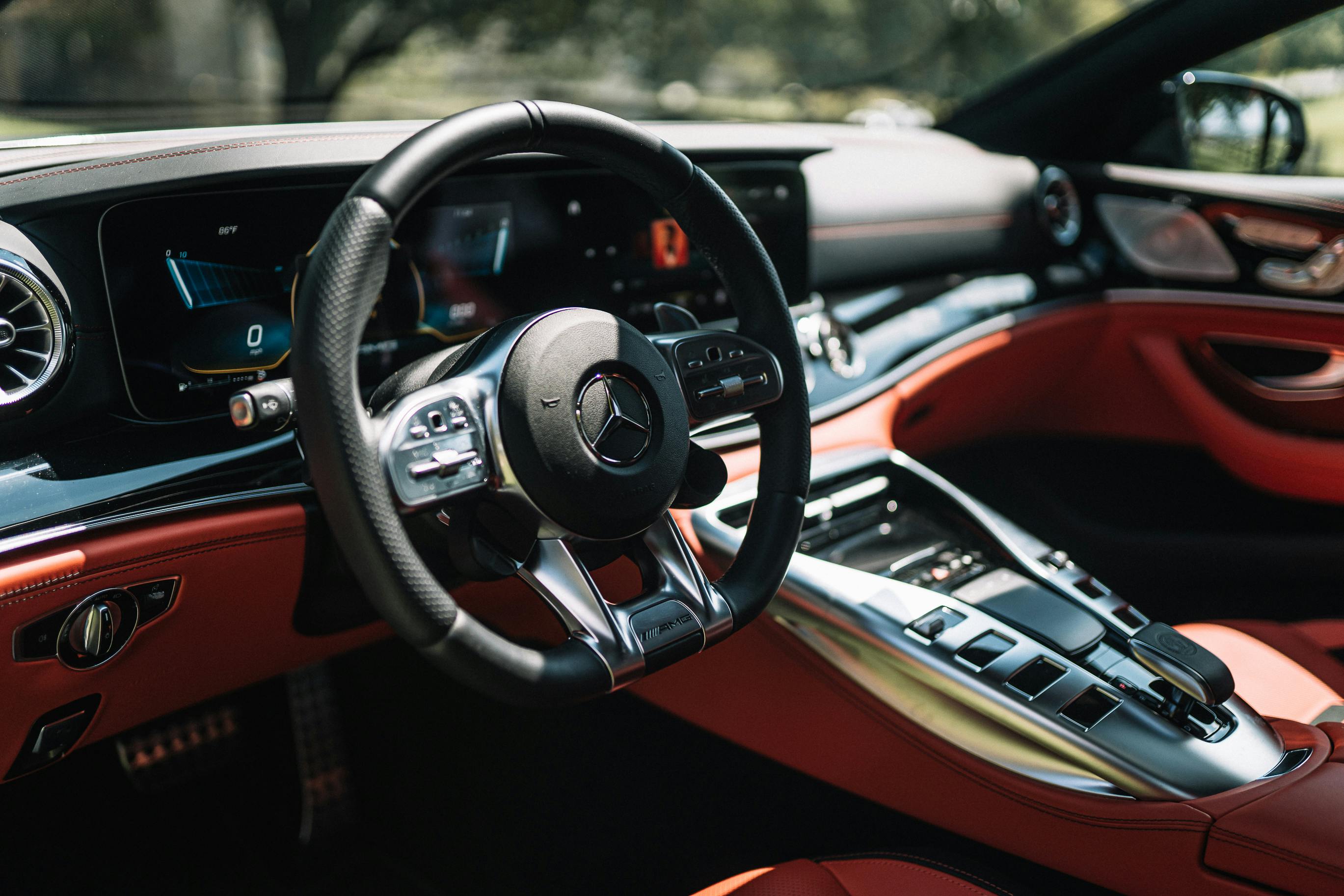 Photo of the Steering Wheel · Free Stock Photo