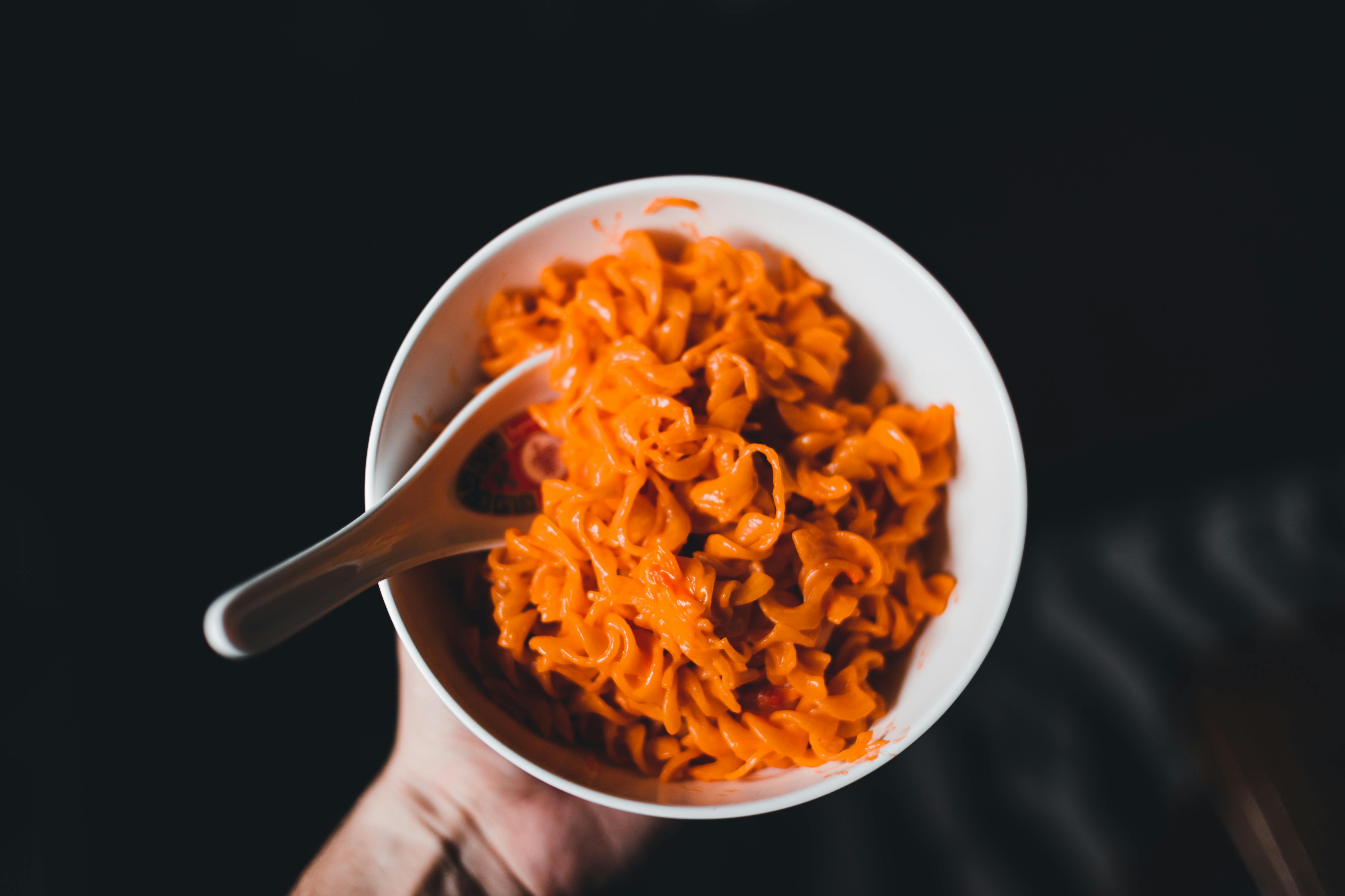 Noddles On A Bowl · Free Stock Photo
