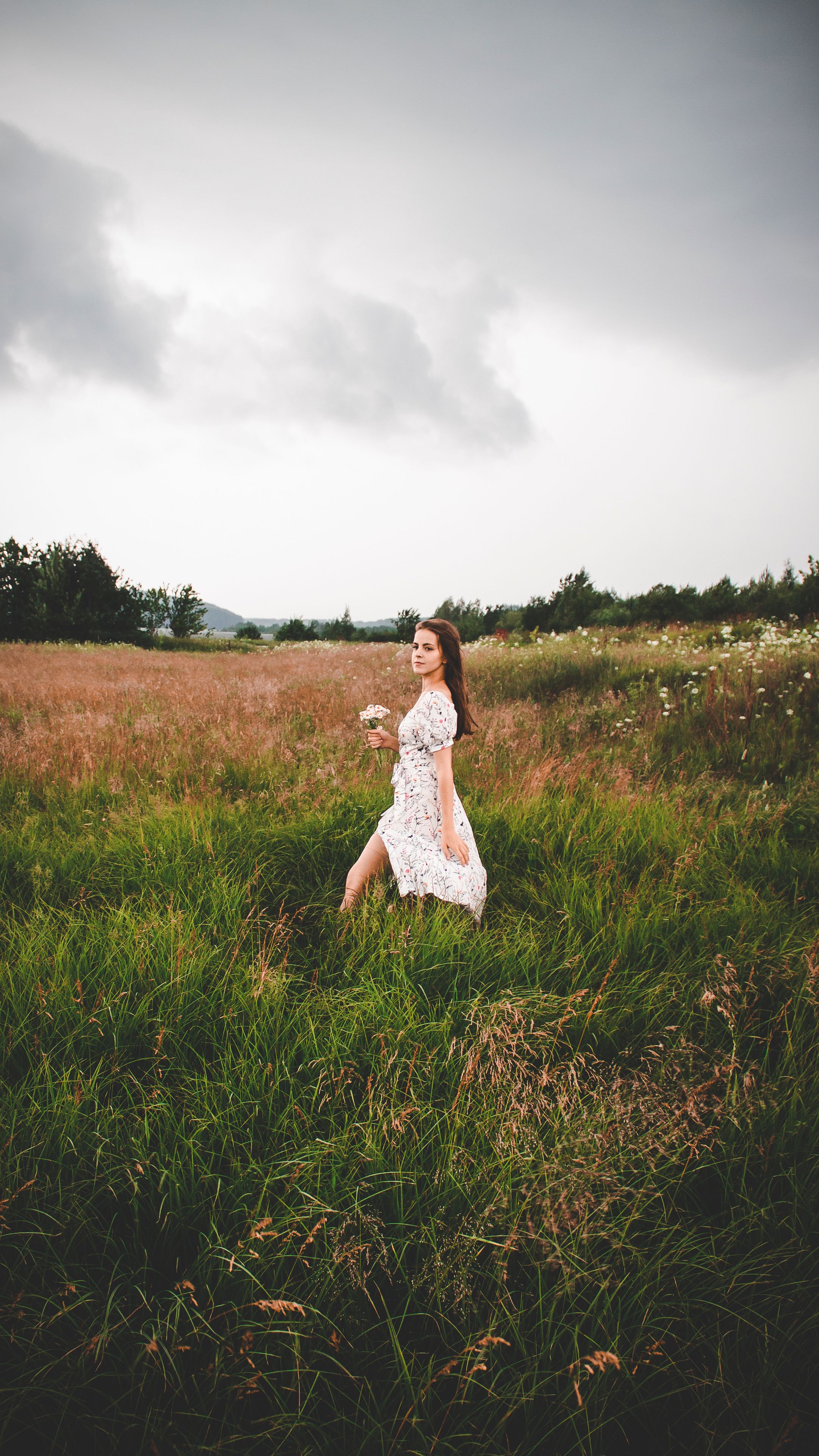 Woman Waving Plants Around · Free Stock Photo