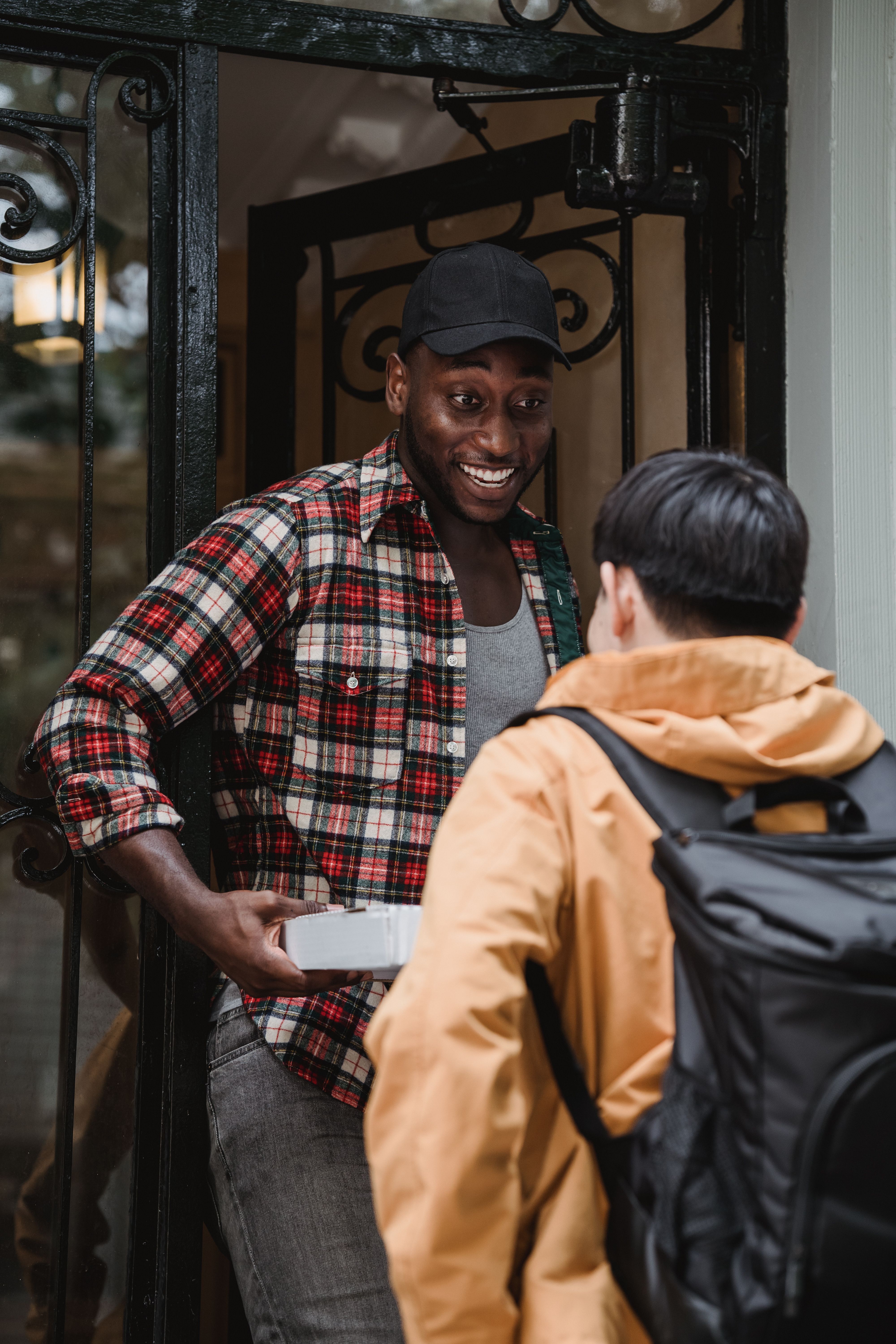 A Man Guarding the Door · Free Stock Photo