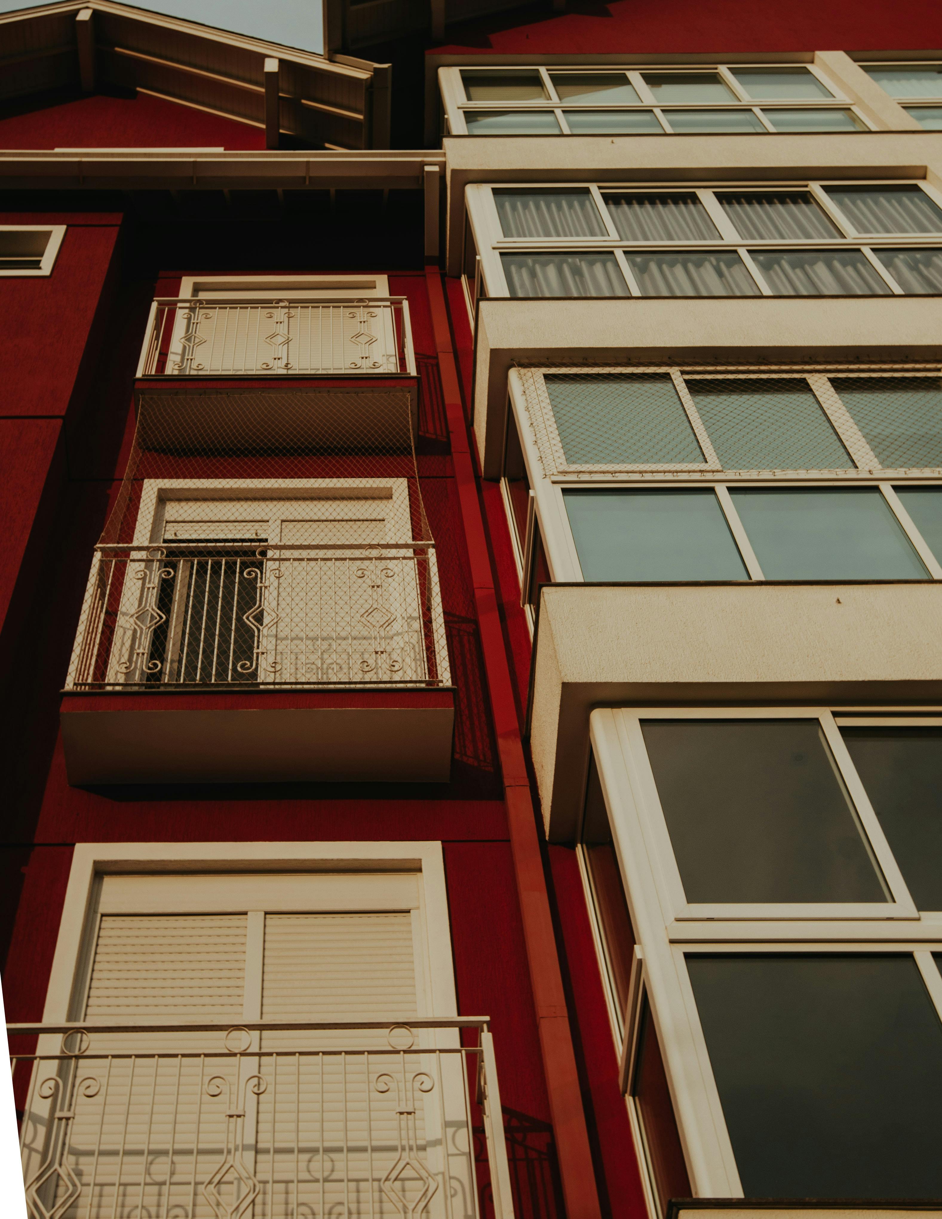 Wooden Windows in Building · Free Stock Photo