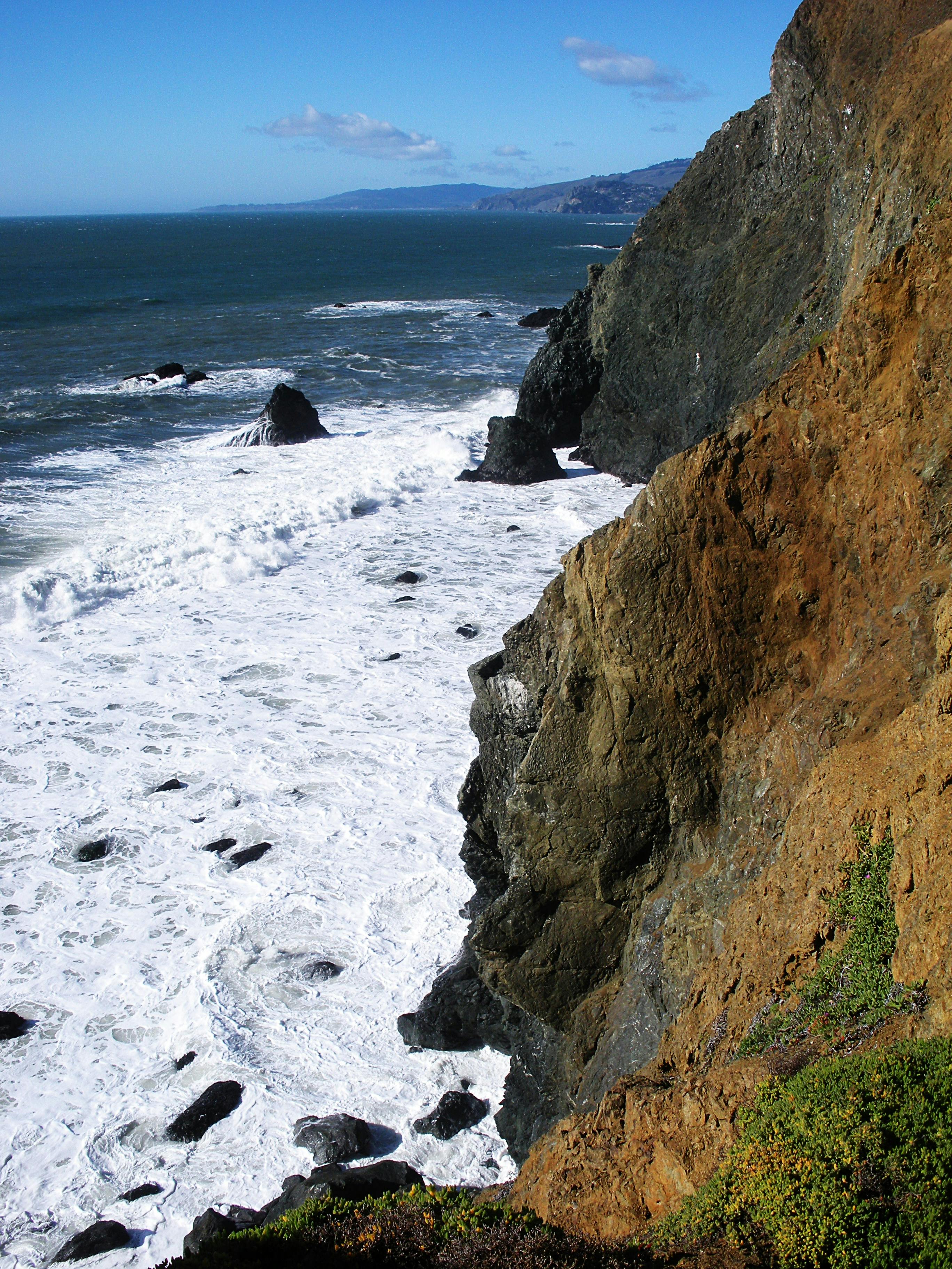 Free stock photo of cliff coast, pacifi