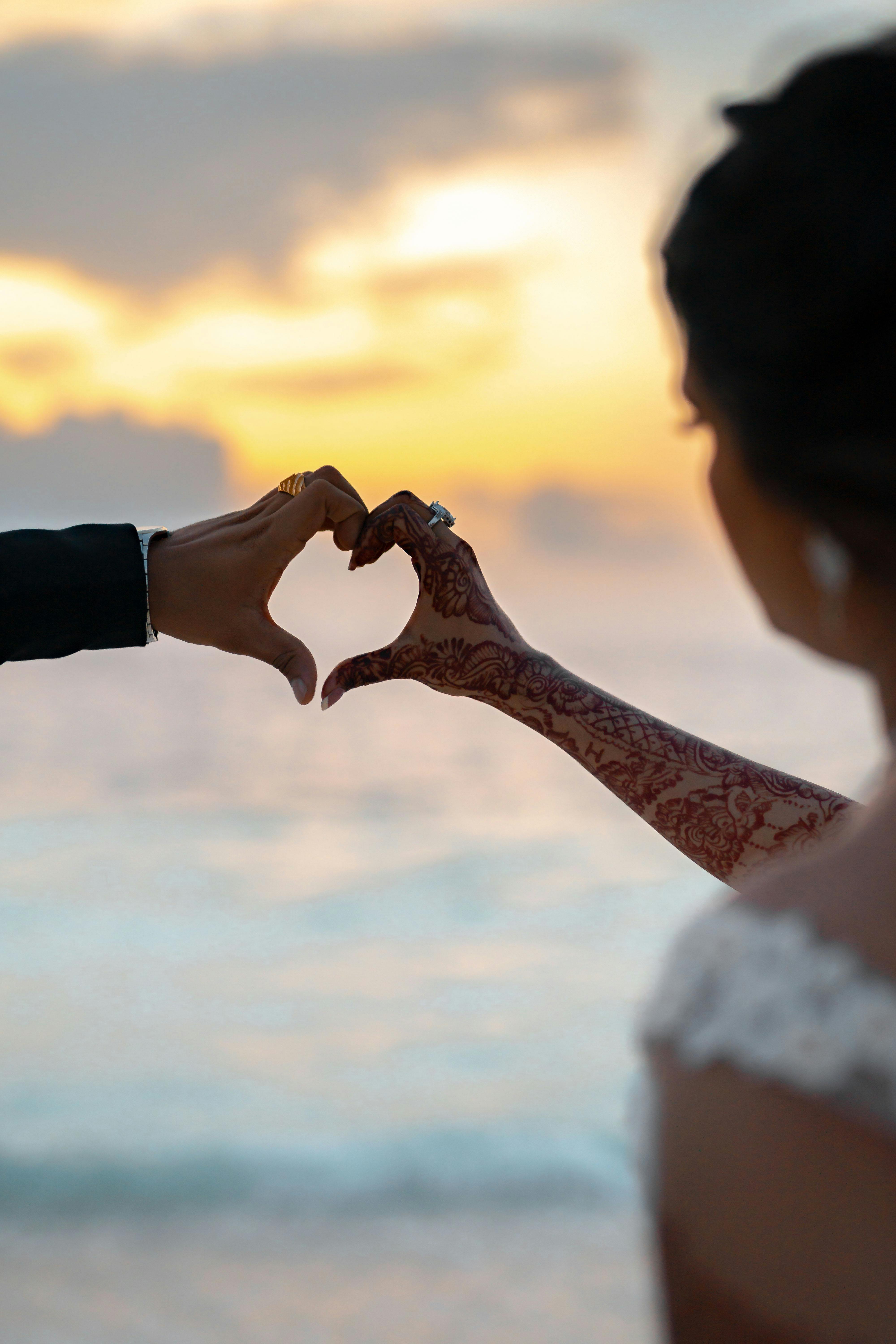 Heart Shape on Sand · Free Stock Photo