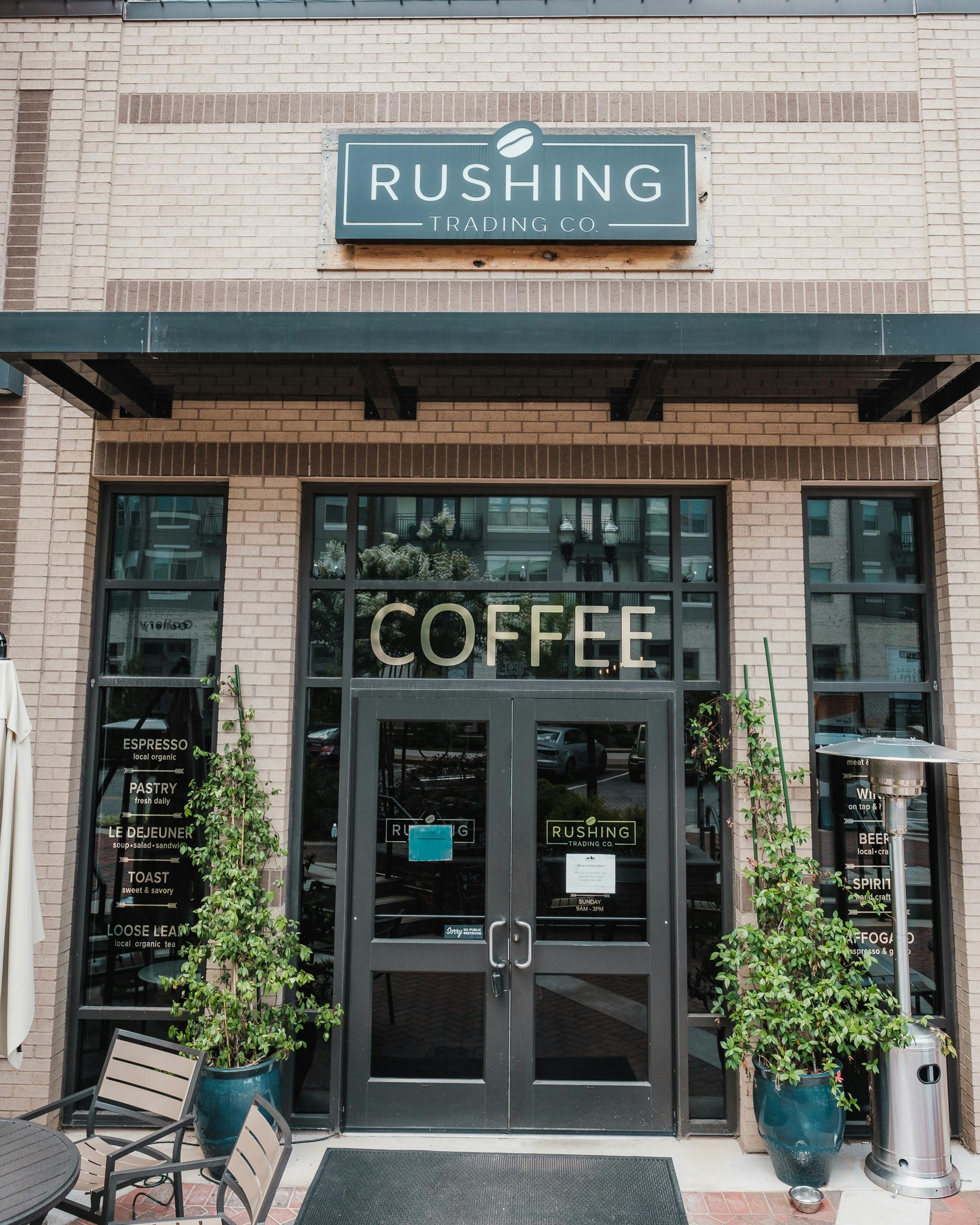 Photo of a Coffee Shop Entrance · Free Stock Photo
