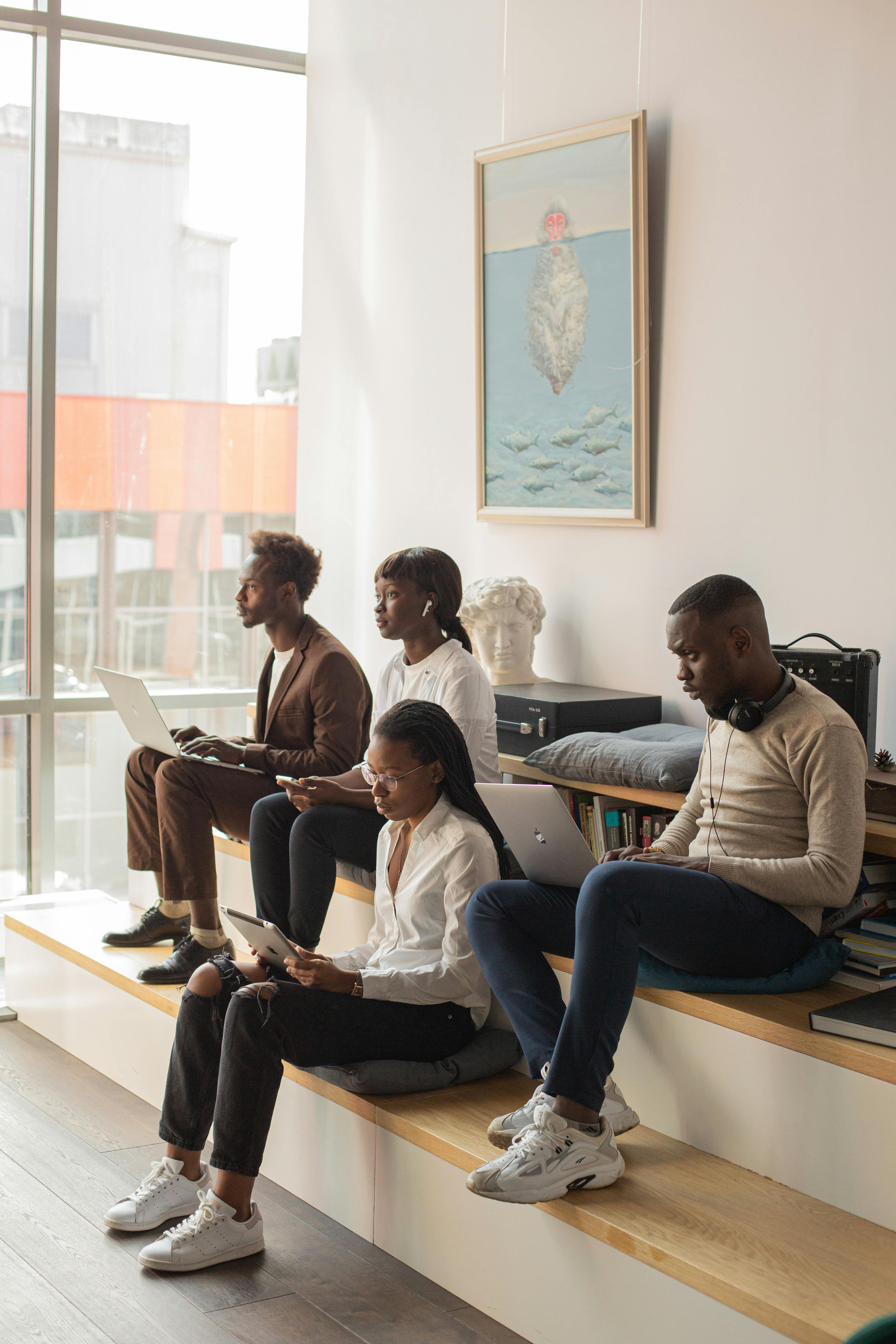 Colleagues doing Digital Work · Free Stock Photo