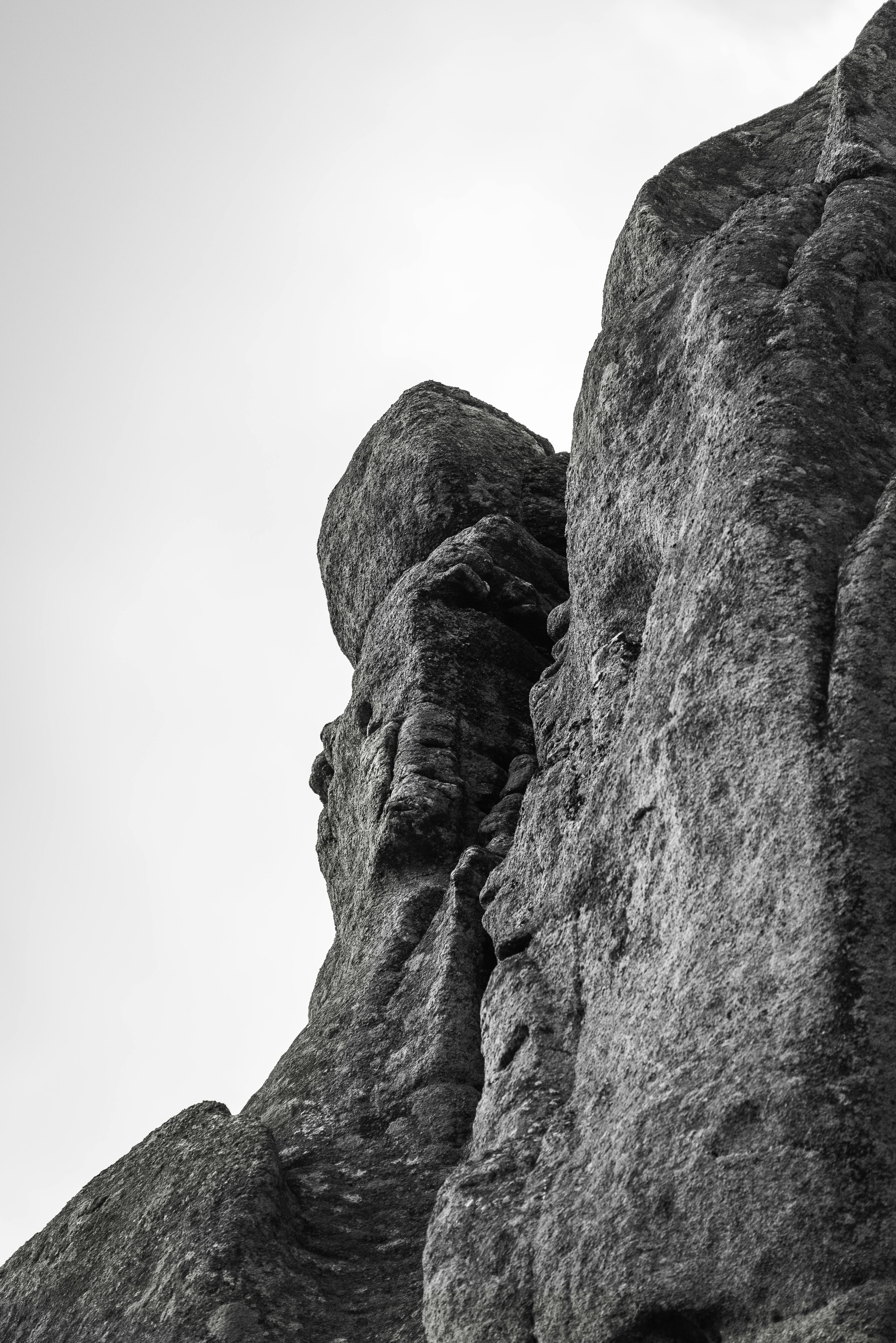 Grayscale Photo of Rocks and Soil · Free Stock Photo