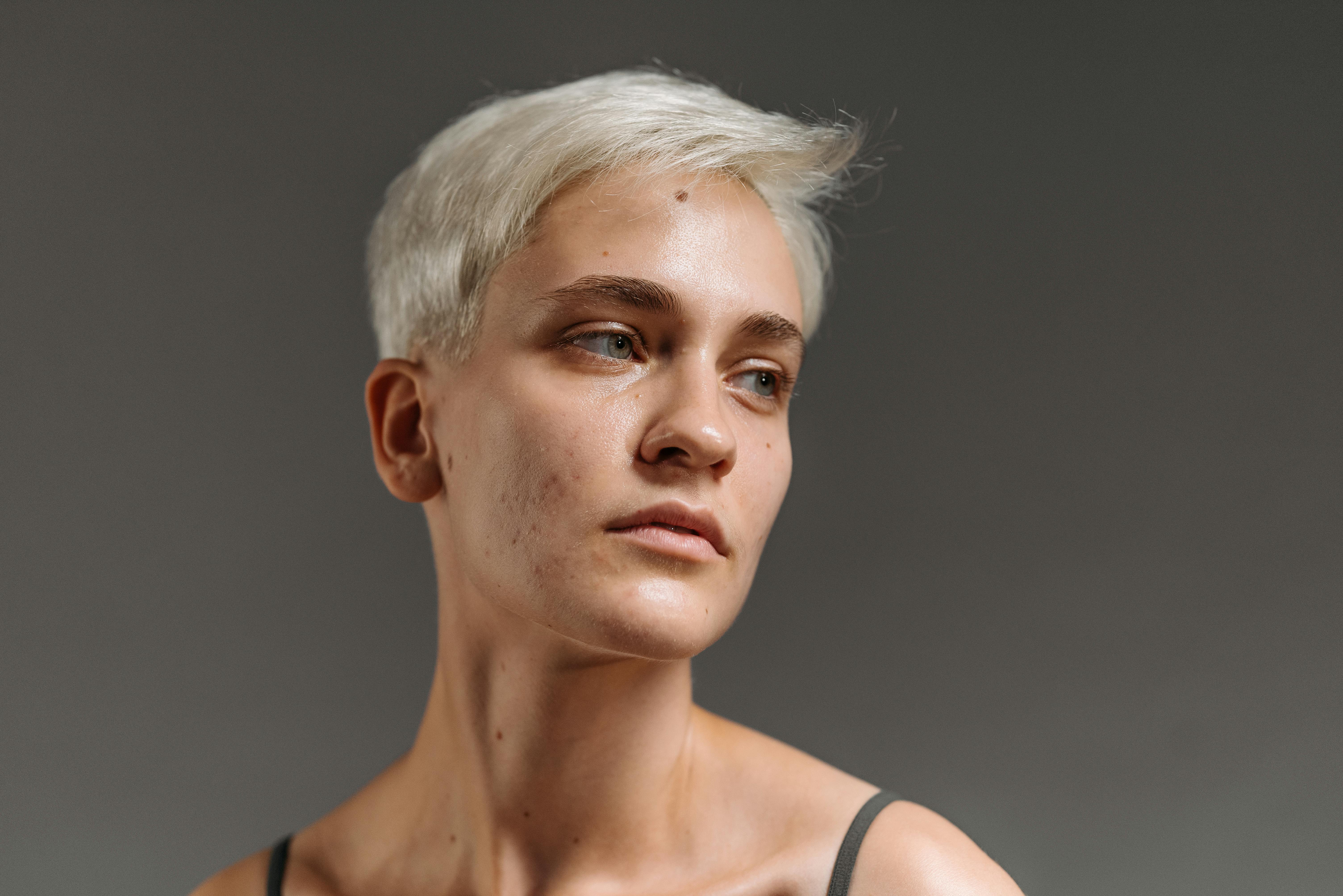 A Woman with a Distant Look · Free Stock Photo