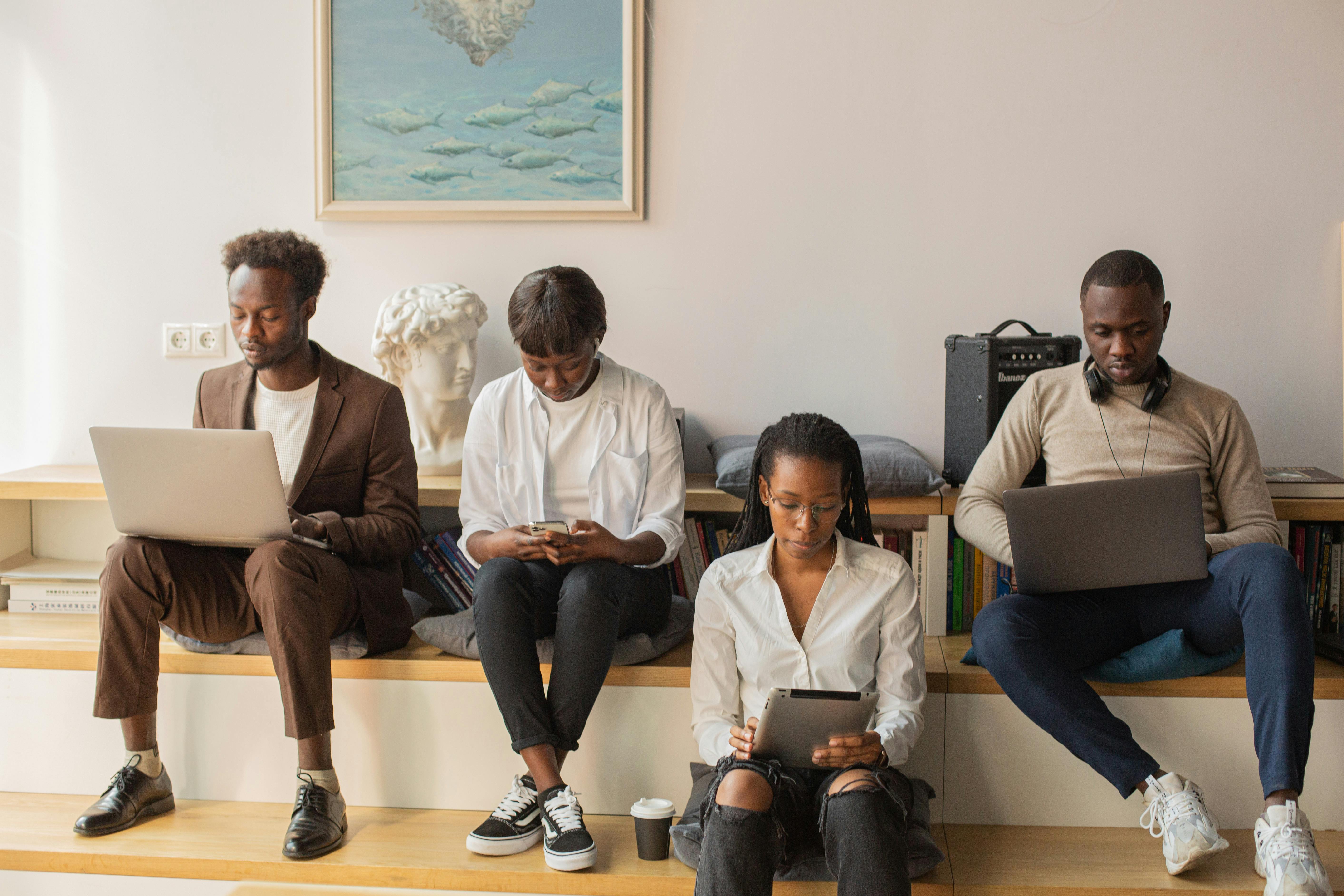 Colleagues doing Digital Work · Free Stock Photo