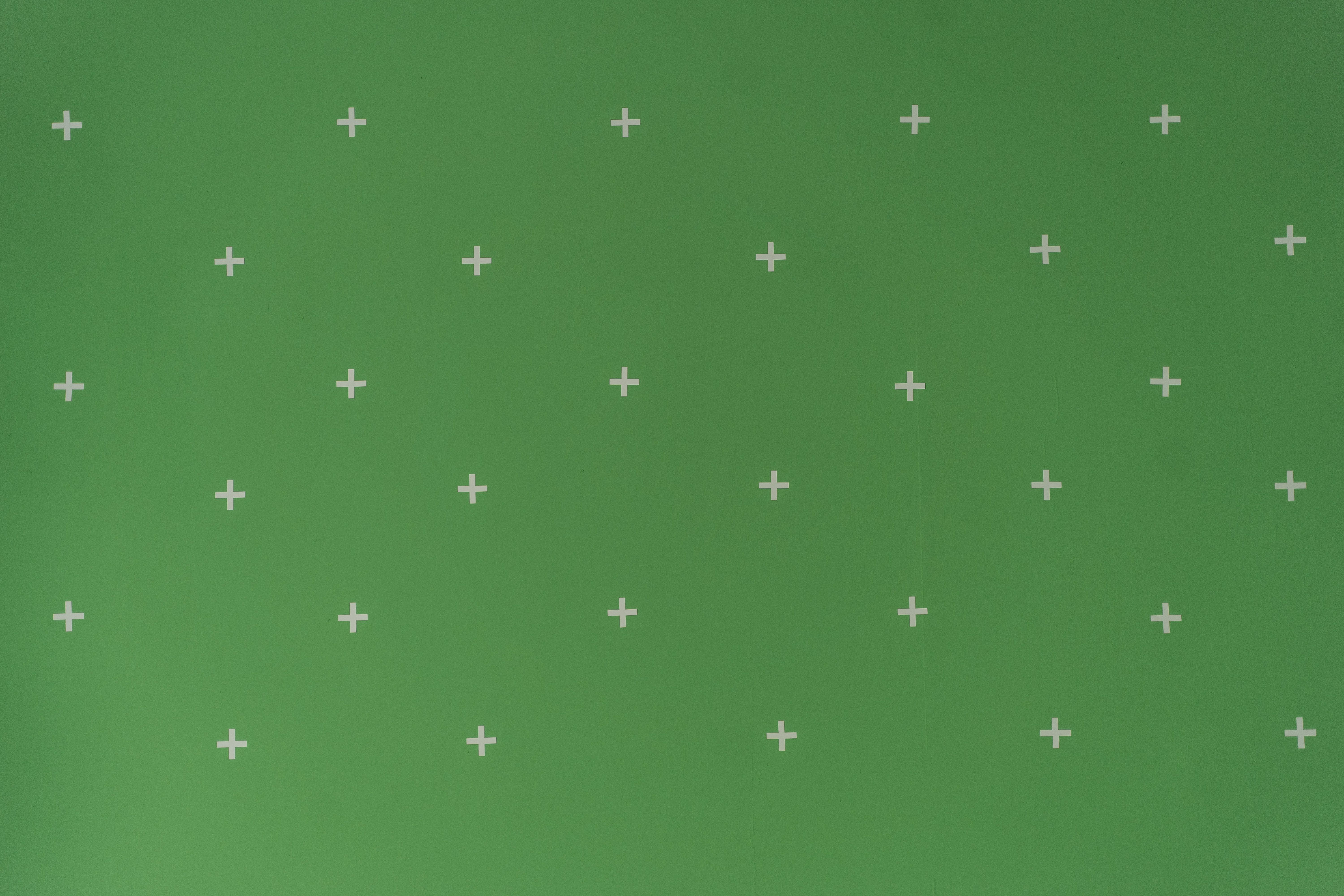 Chroma key with Markings · Free Stock Photo
