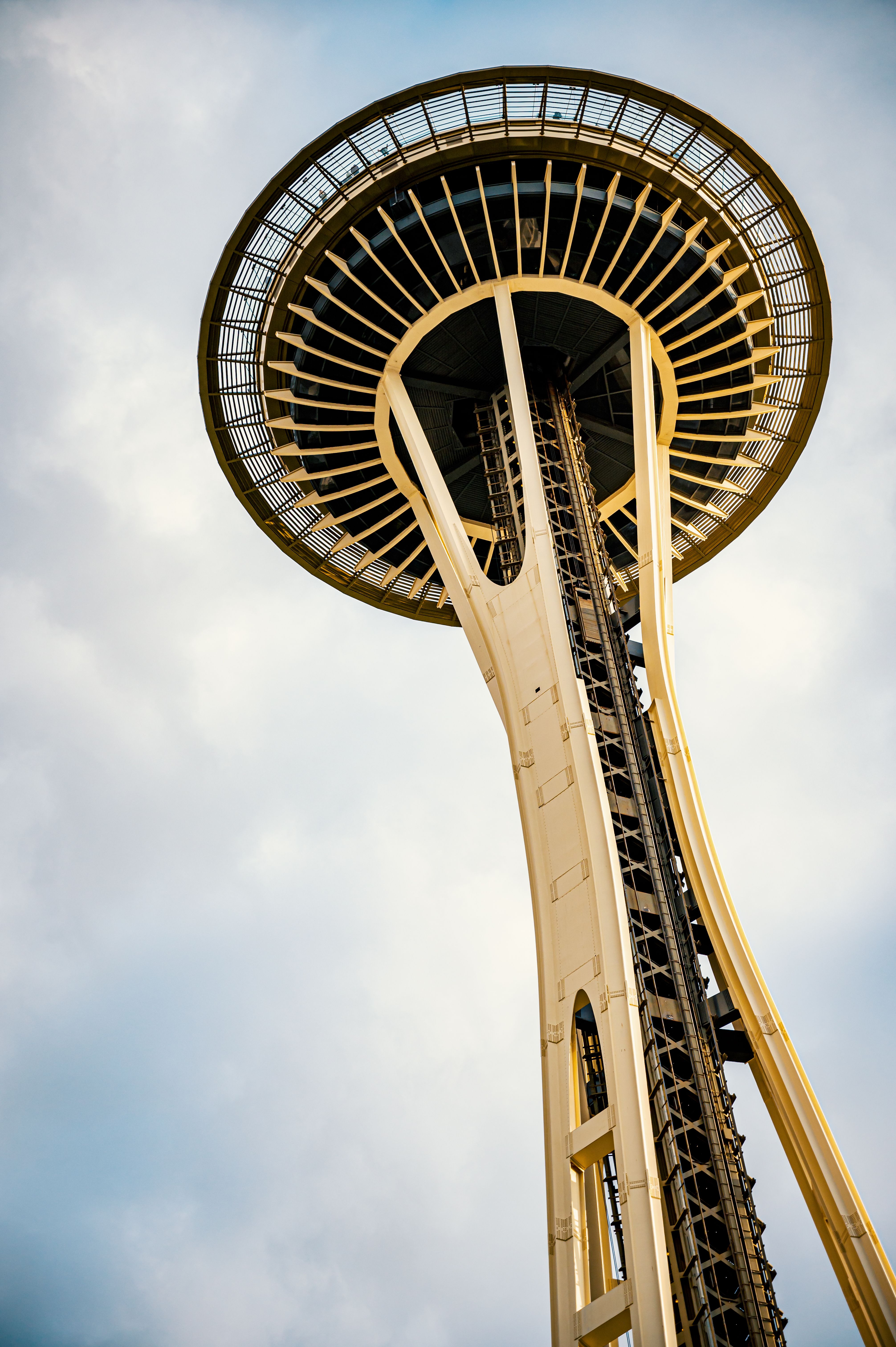 Cityscape Photo of The Space Needle Observation Tower in Seattle ...