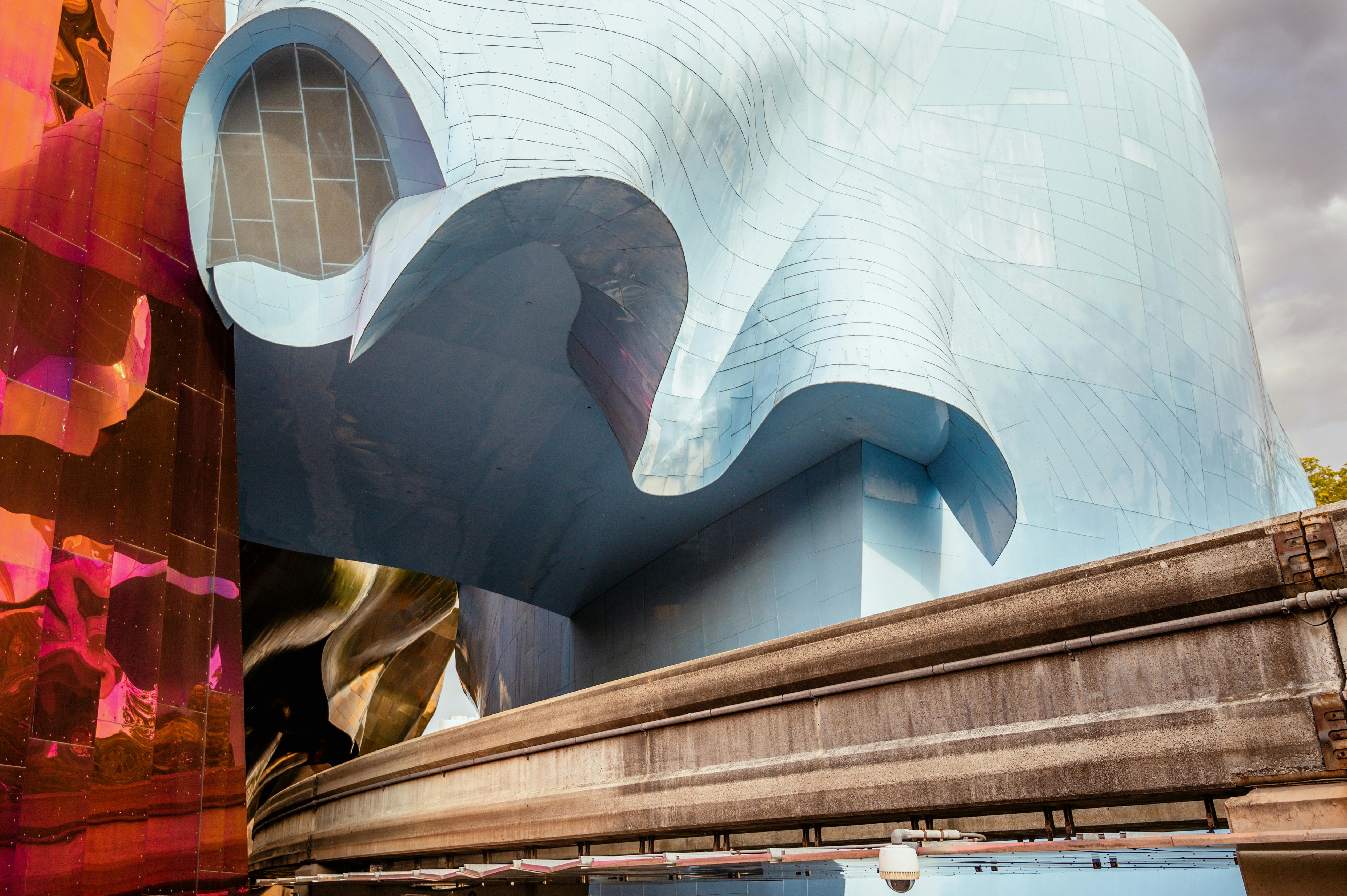 An Abstract Building · Free Stock Photo