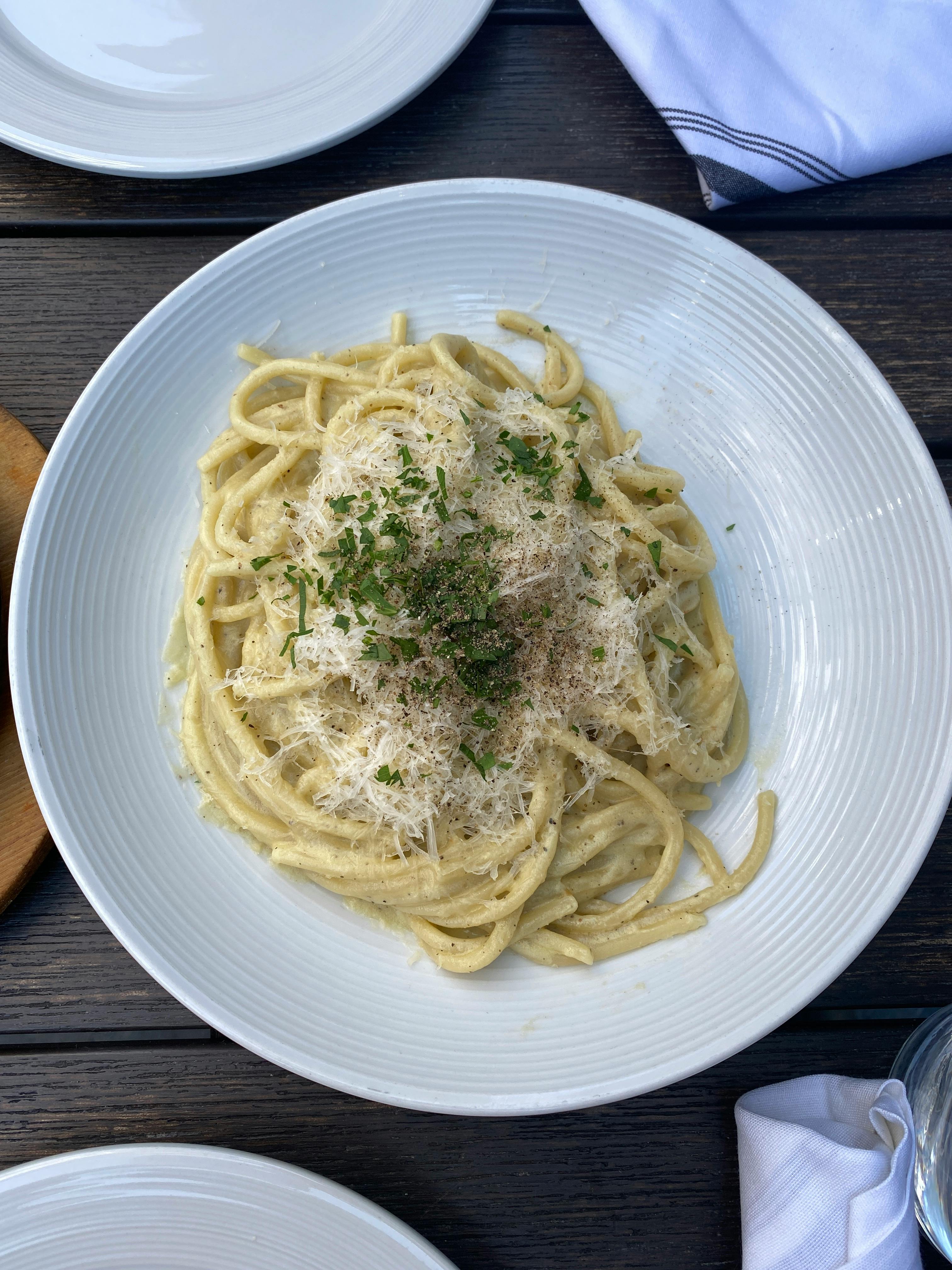A Pasta Dish on a Plate · Free Stock Photo
