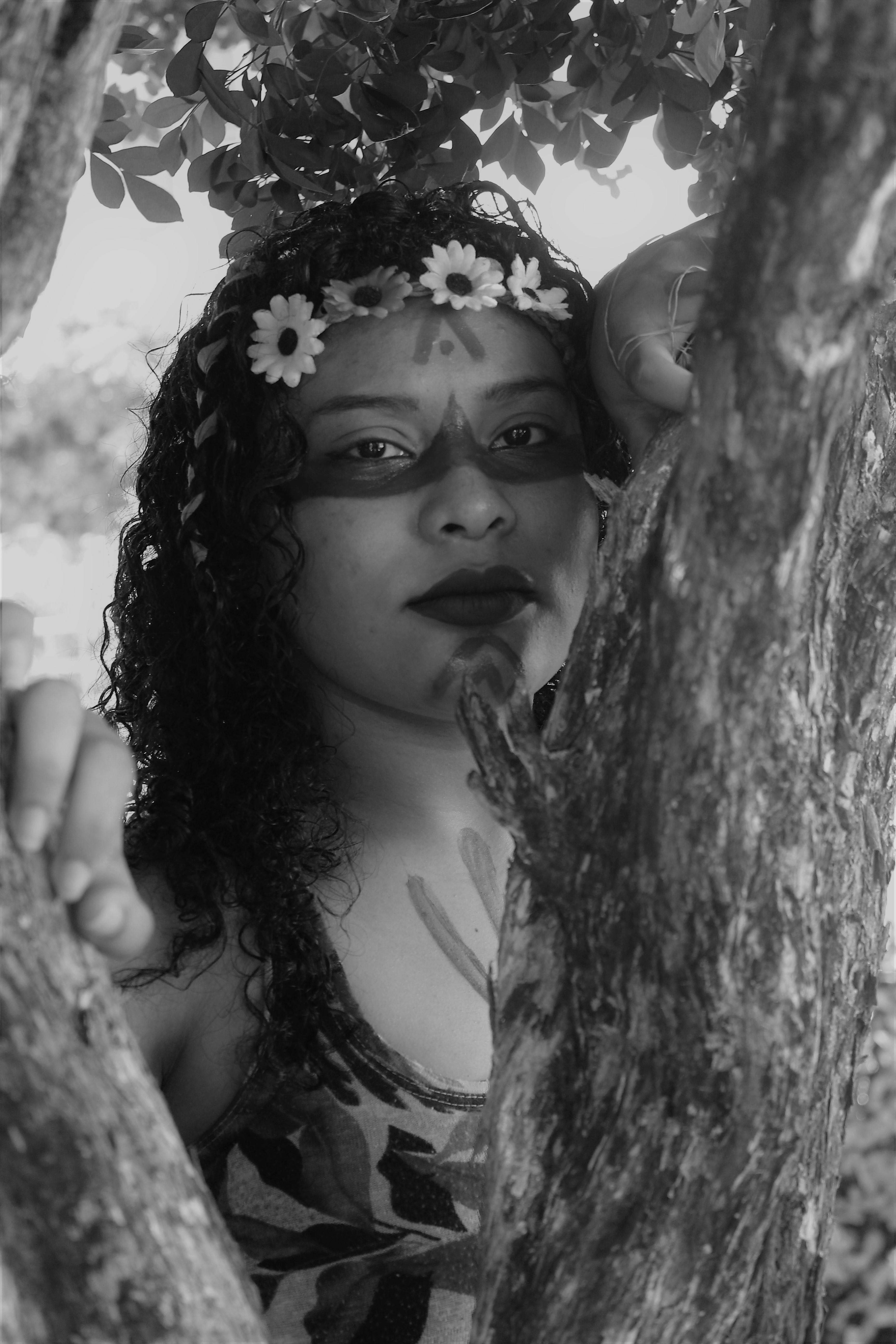 Grayscale Photo of An Abstract Painting with Scratches · Free Stock Photo